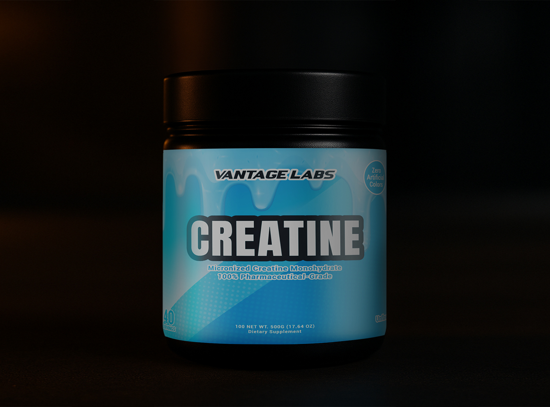 Creatine Supplement Label & Packaging Design by Mostakim Ahamed on Dribbble