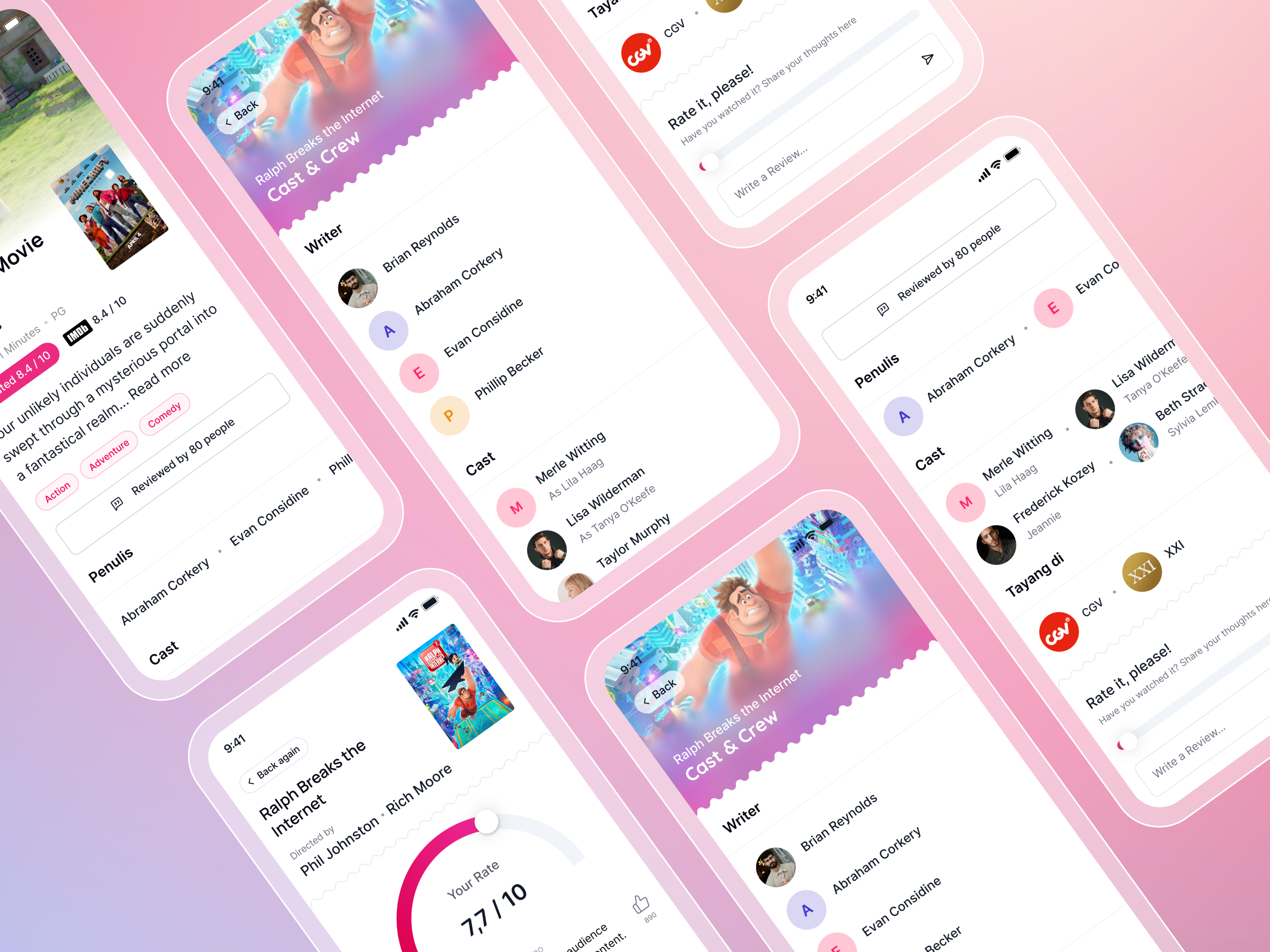 Browse thousands of Movie Card UI images for design inspiration | Dribbble