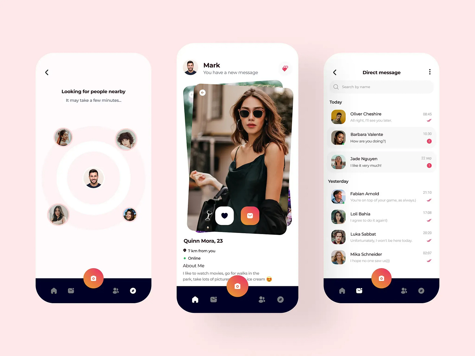 Dating App Design by Tech Essentia on Dribbble