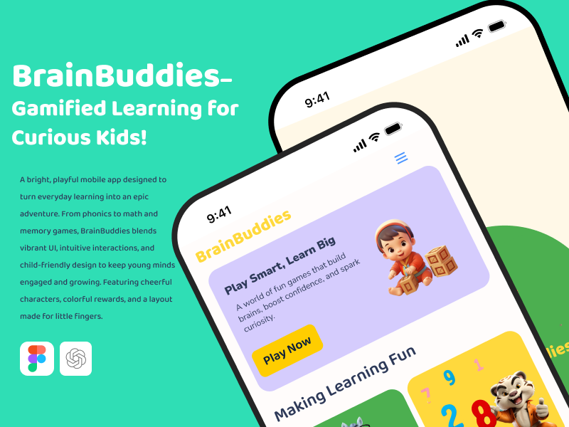 Gamified Learning Platform For Kids- BrainBuddies by Emmanuella Aniyeye ...