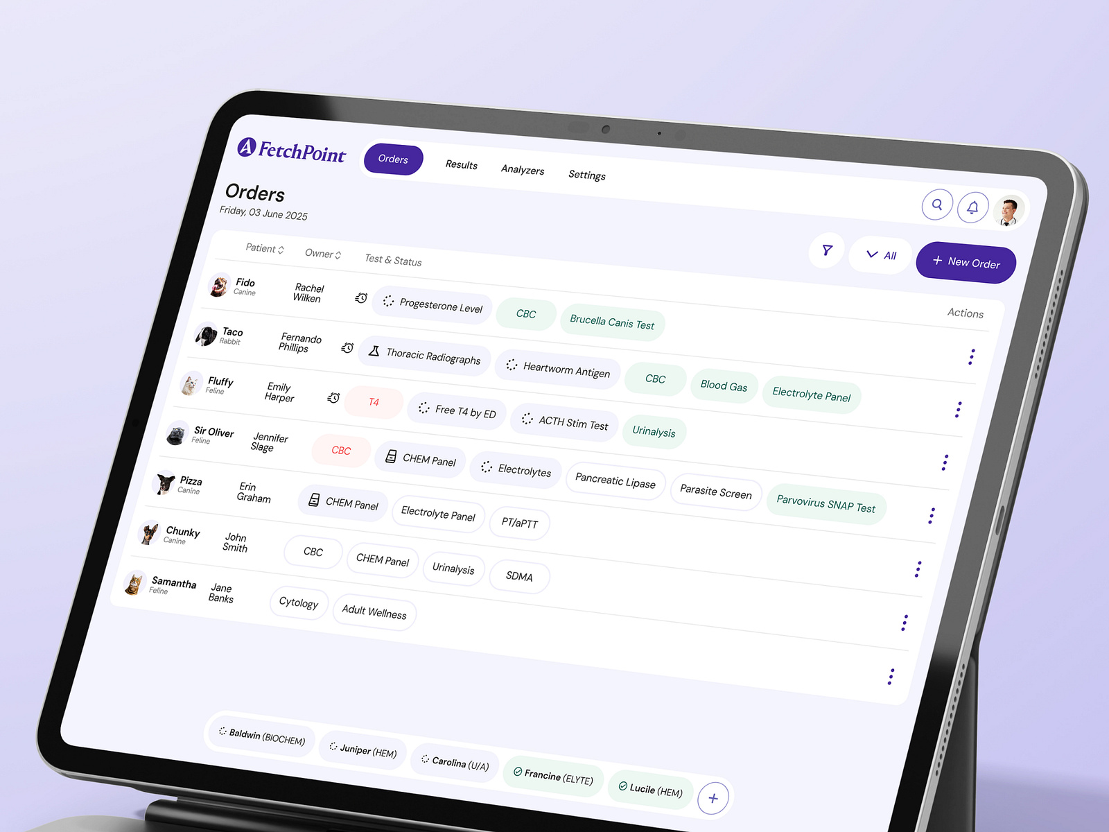 FetchPoint — Vet Technician Application by Casey Harmon on Dribbble