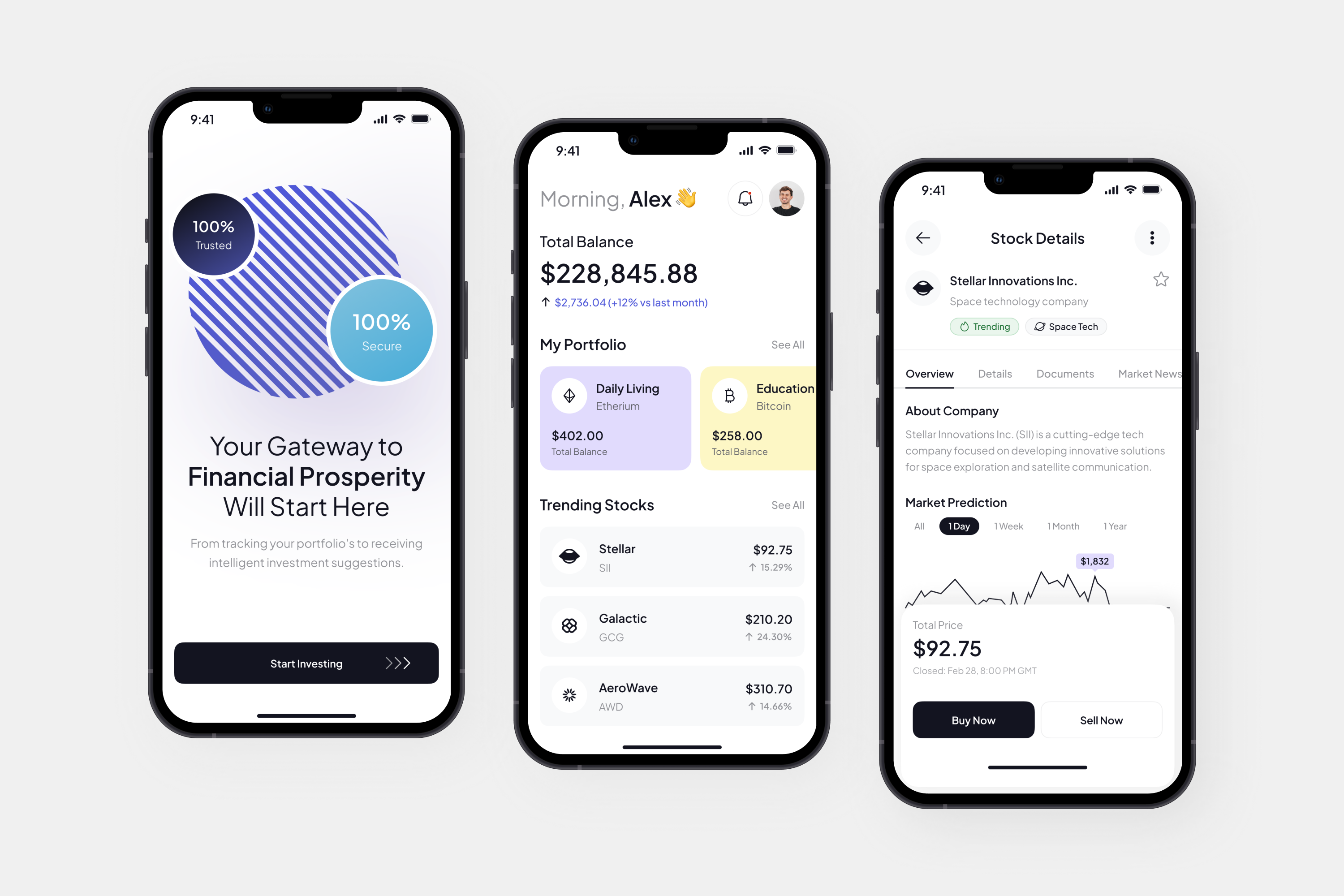 Mobile Finance App UI Design by Abdul Saboor on Dribbble