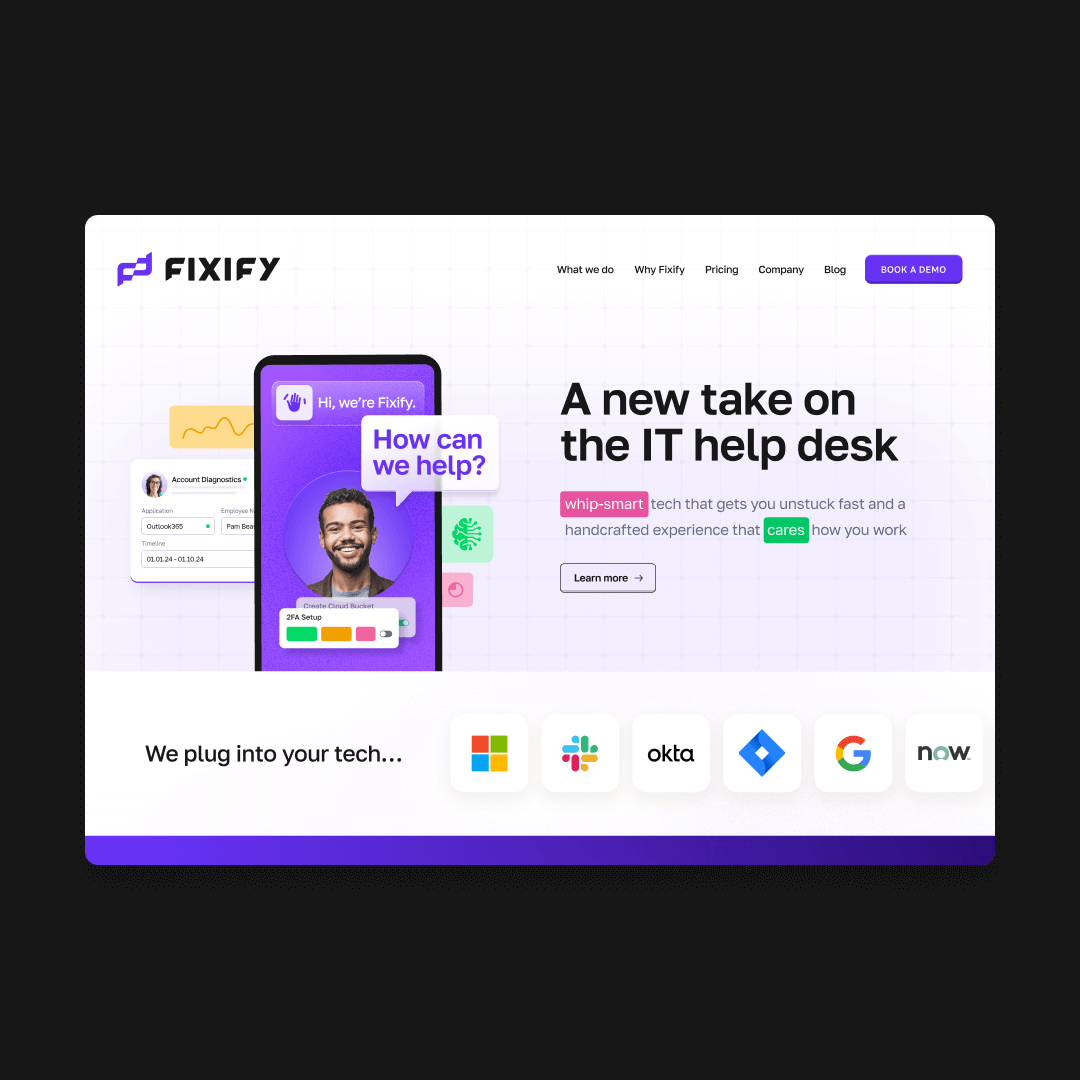 Case Study | Fixify by brightbase on Dribbble