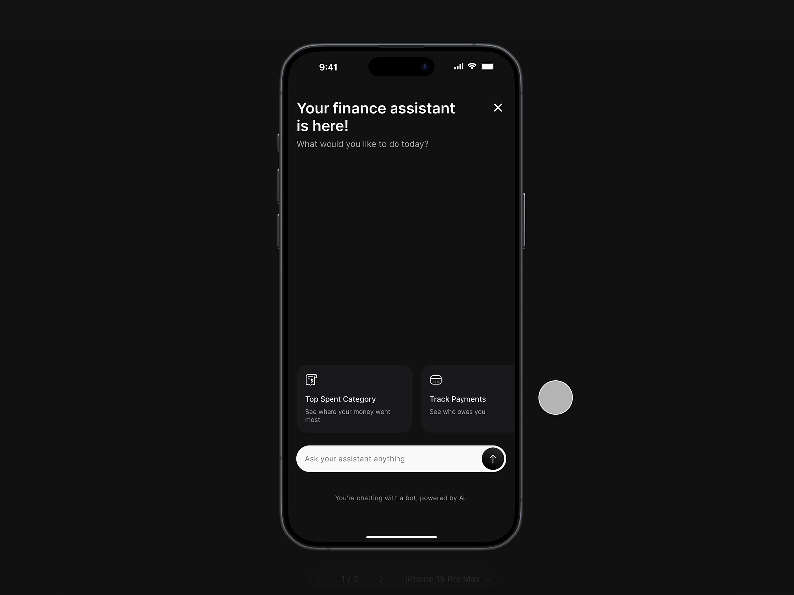 Basic in-app assistant by Yasemin Özel on Dribbble