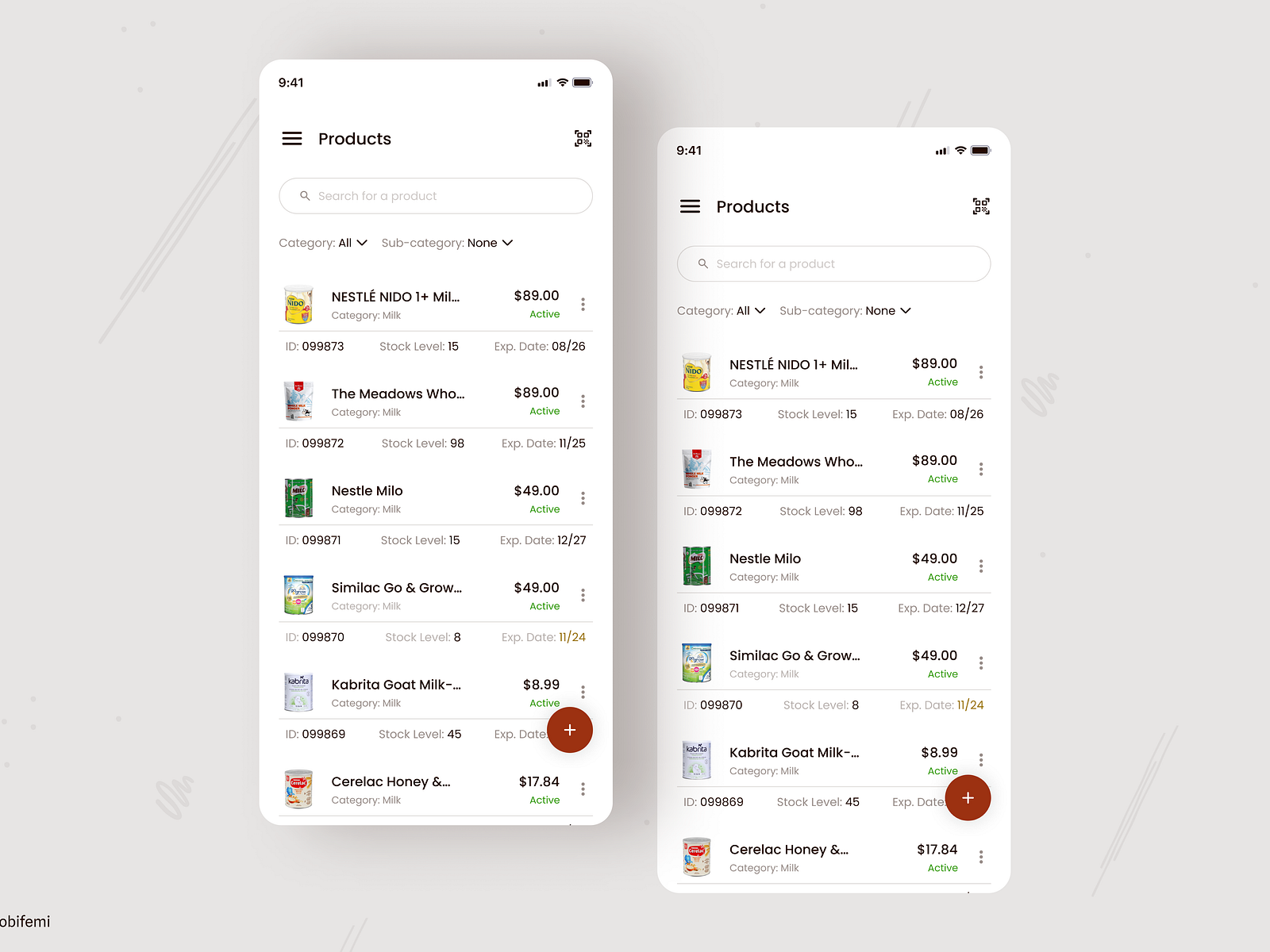 AI Inventory App UI - Product Page by Daramola Femi Oluwatobi on Dribbble