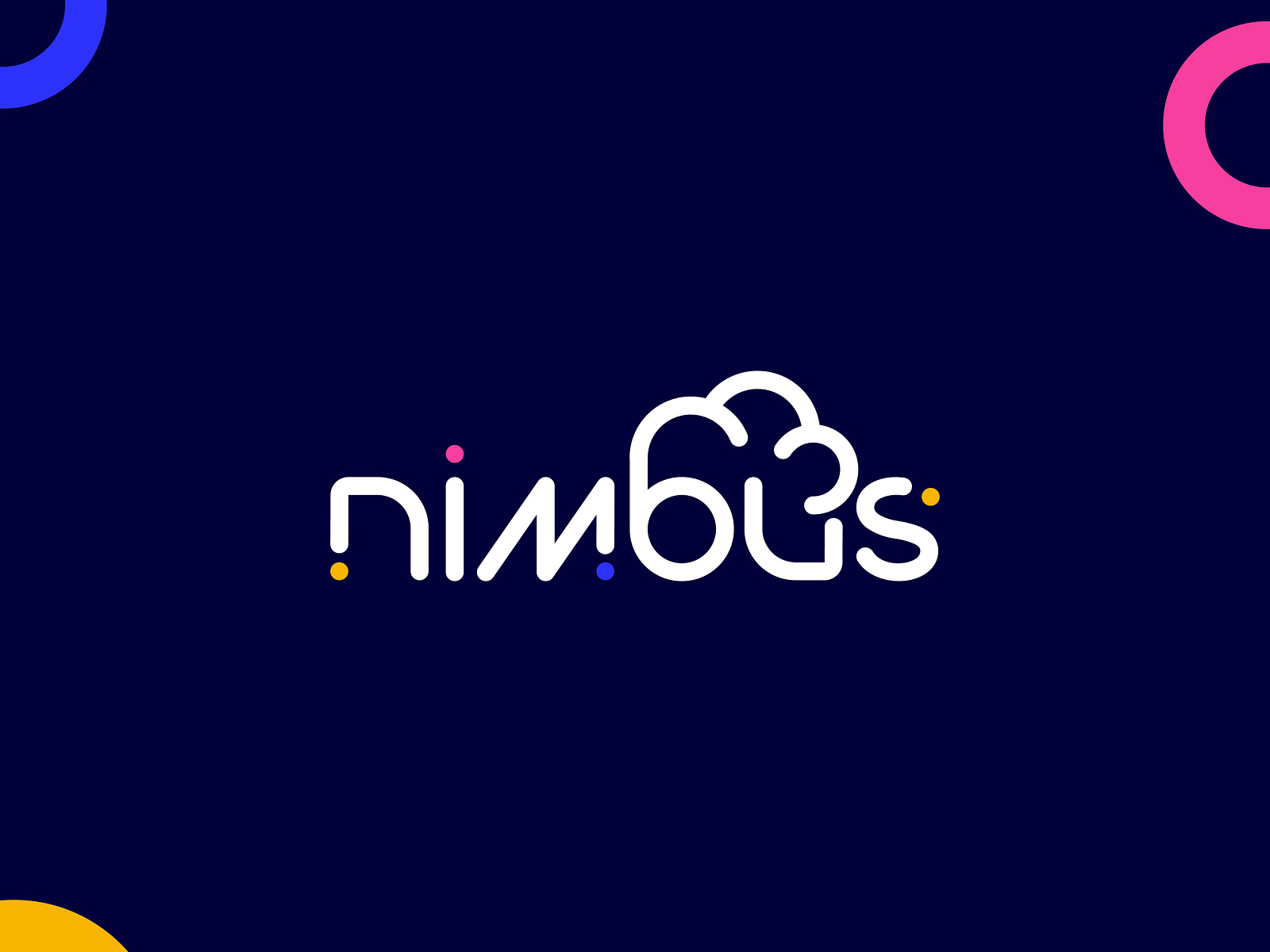 Nimbus: A Minimalist Cloud-Inspired Logo by Make Patel on Dribbble