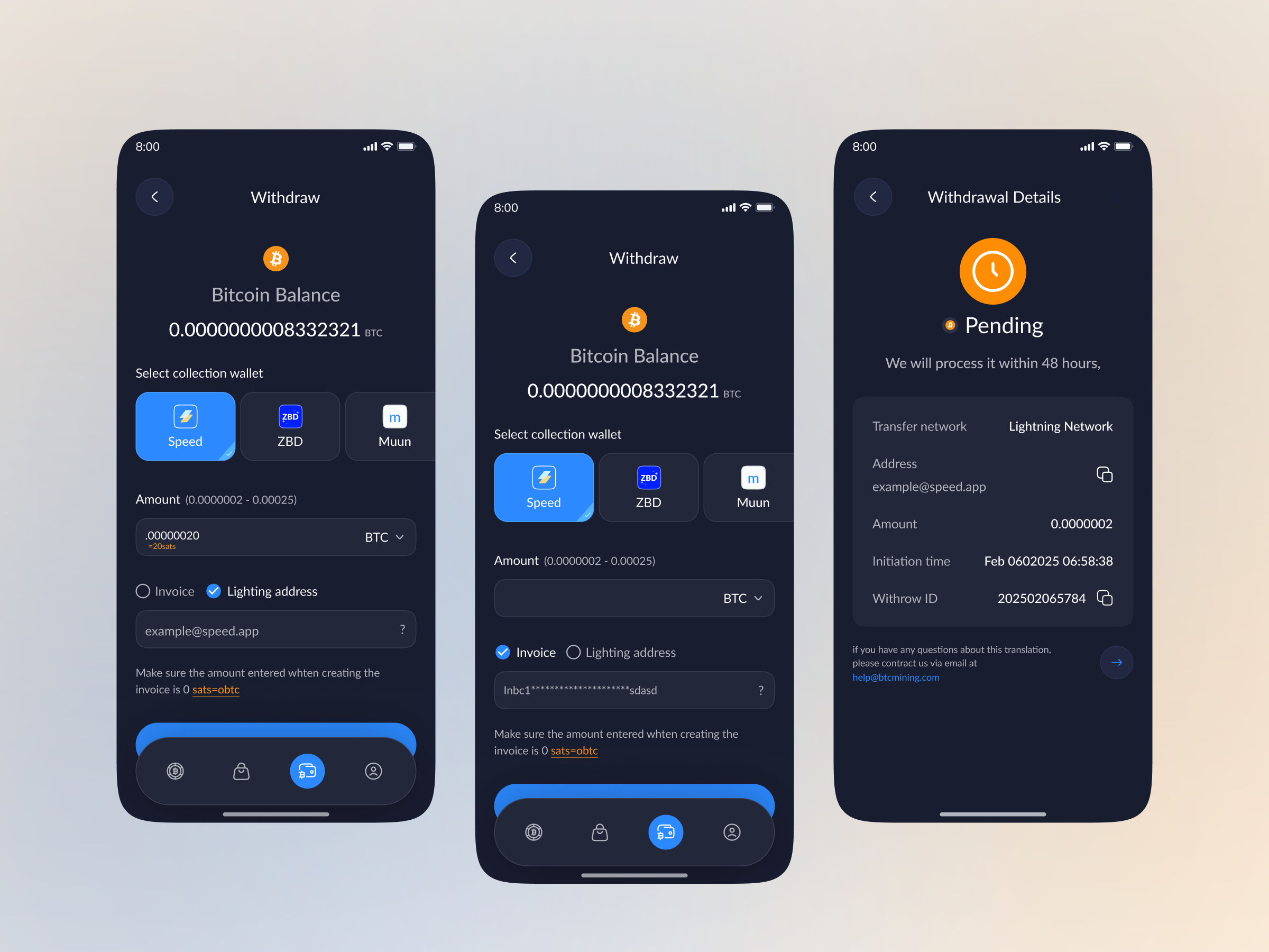 Bitcoin Mining Mobile App by Mahid hassan on Dribbble