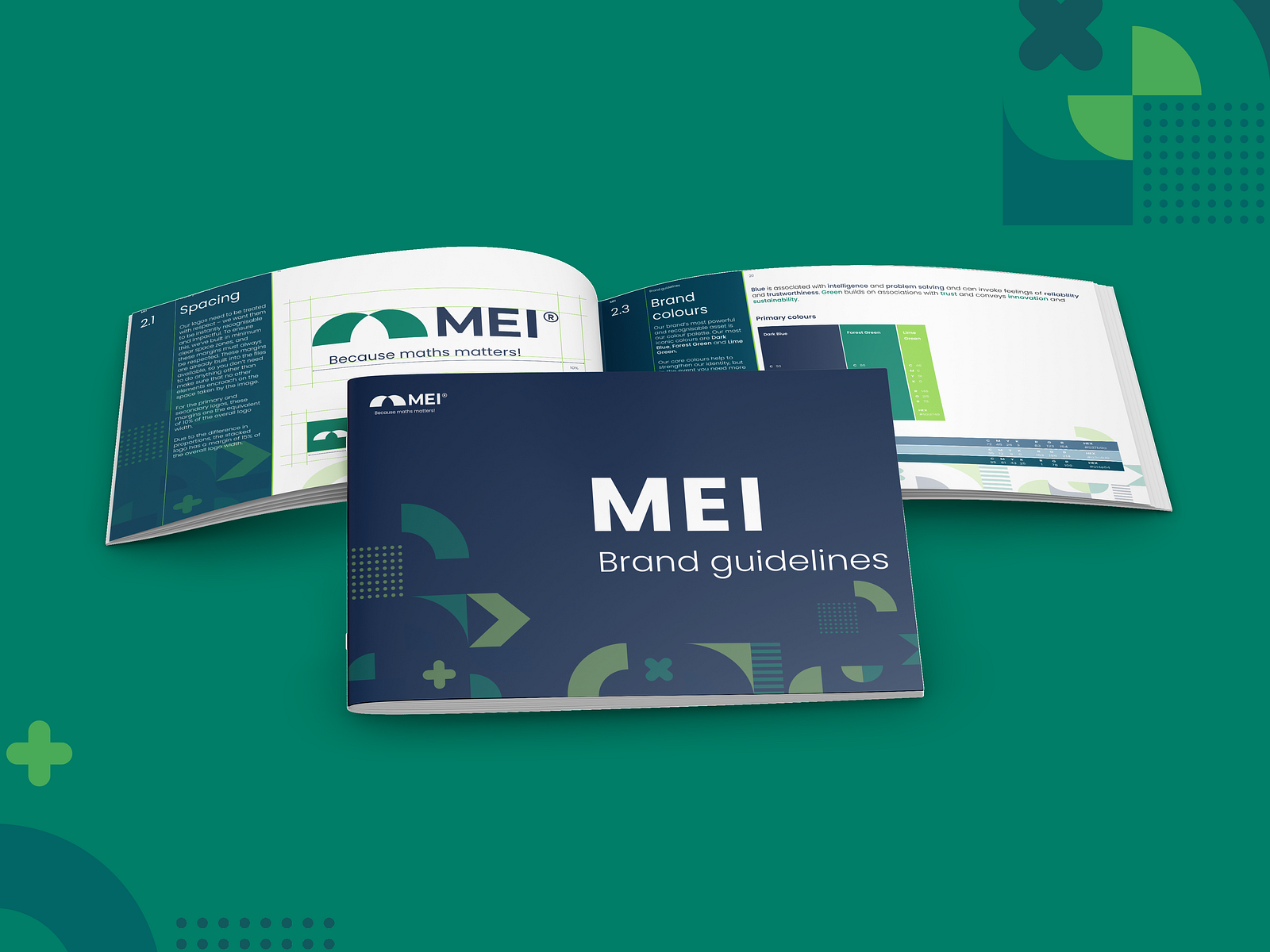 MEI Brand guidelines by Smudge Design on Dribbble