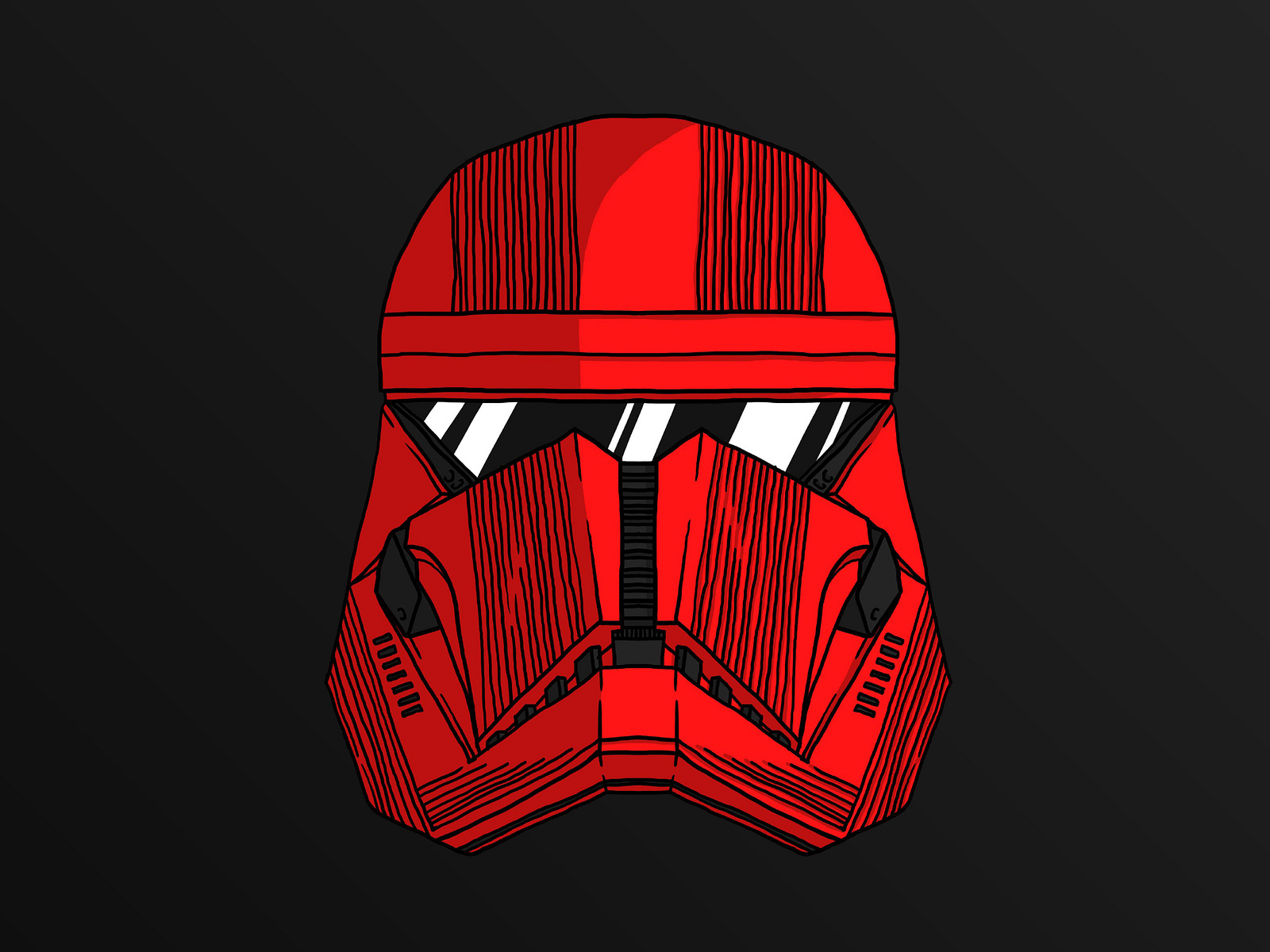 Star Wars Helmet : Sith Trooper by Faldian Irfandi on Dribbble