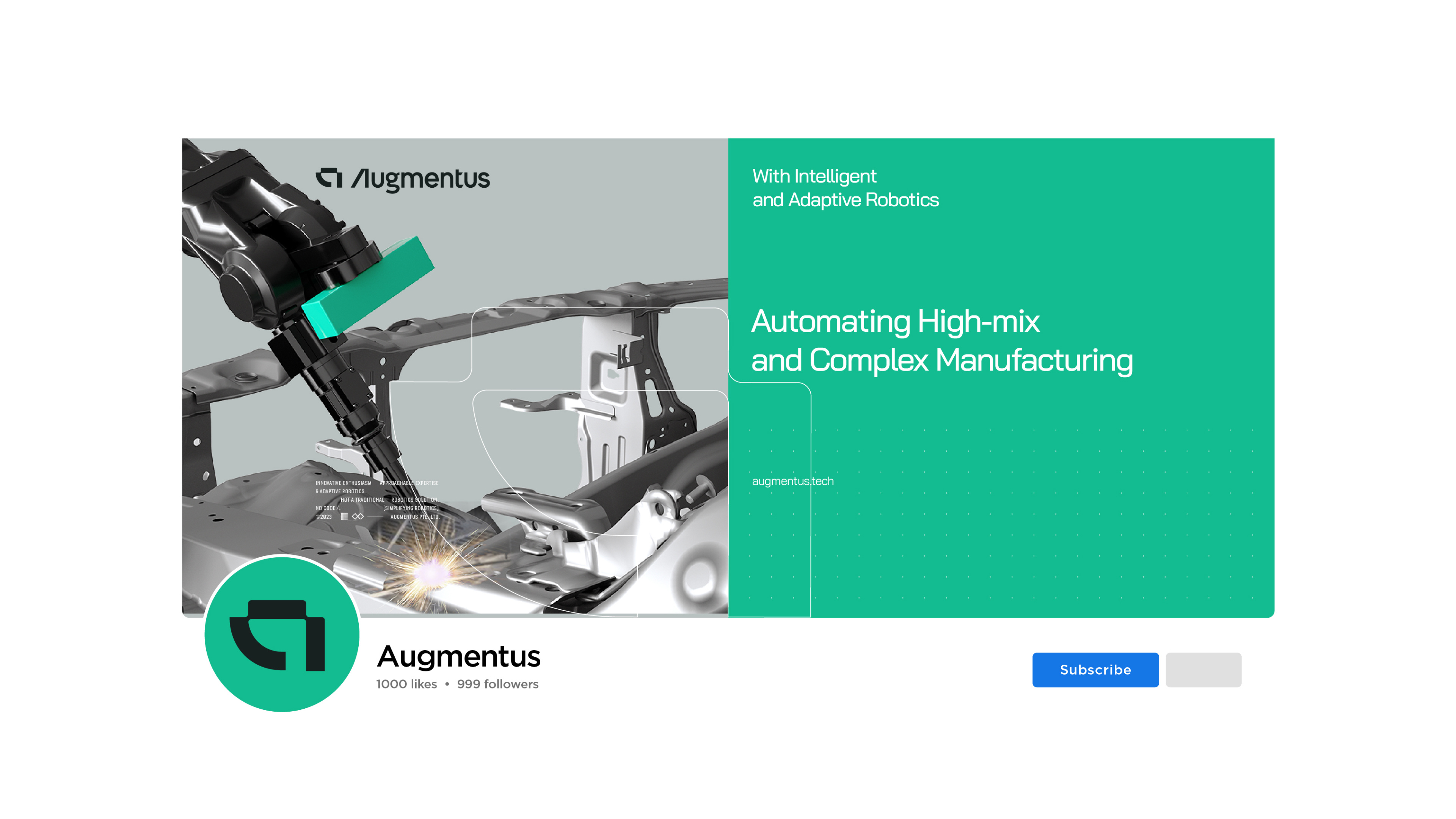 Augmentus / Brand Identity / Robotics by Dmitry Zmiy® ⚡️ Branding / Web ...