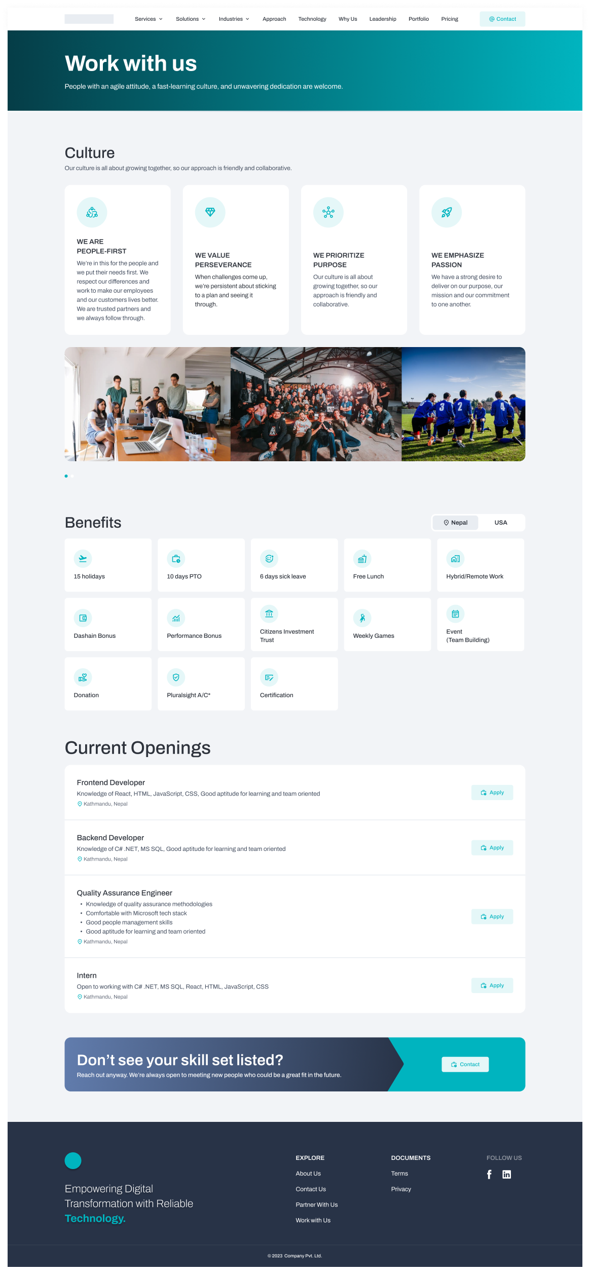 🚀 Website Design by Sashi Shrestha on Dribbble