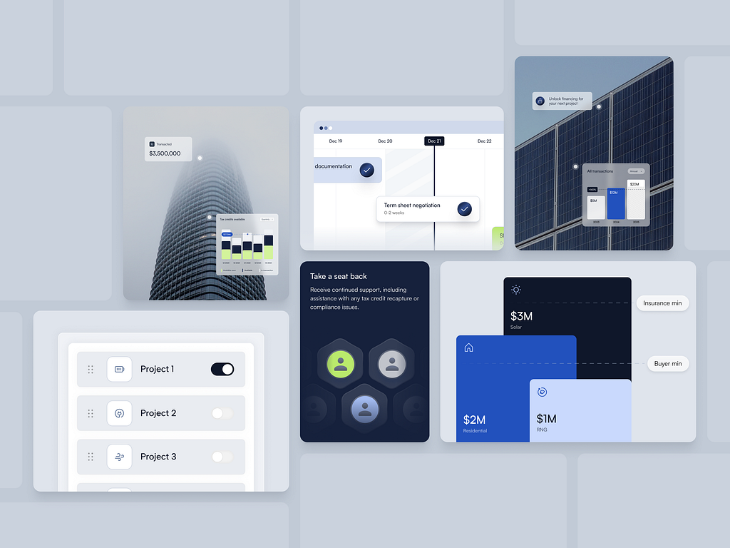 Website Widgets for a Modern Financial SaaS Platform by Outcrowd on ...