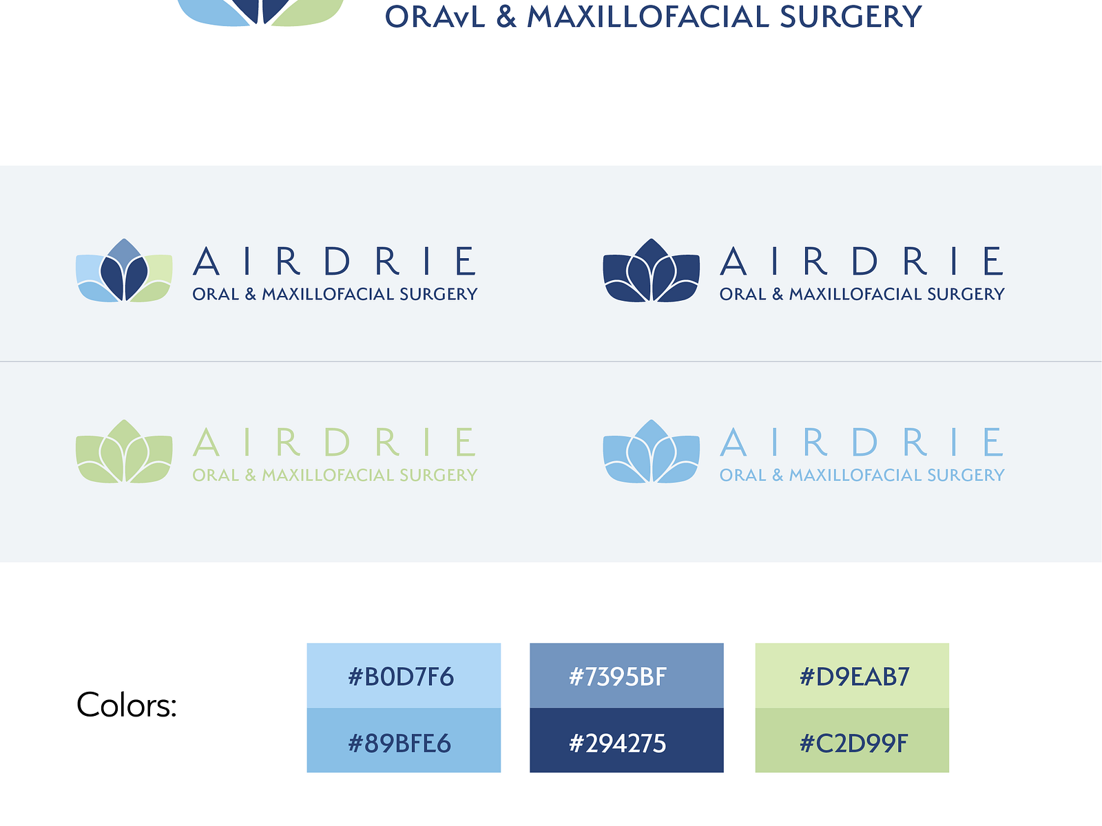 Airdrie logo presentation by Marija (Maletković) Stanić on Dribbble