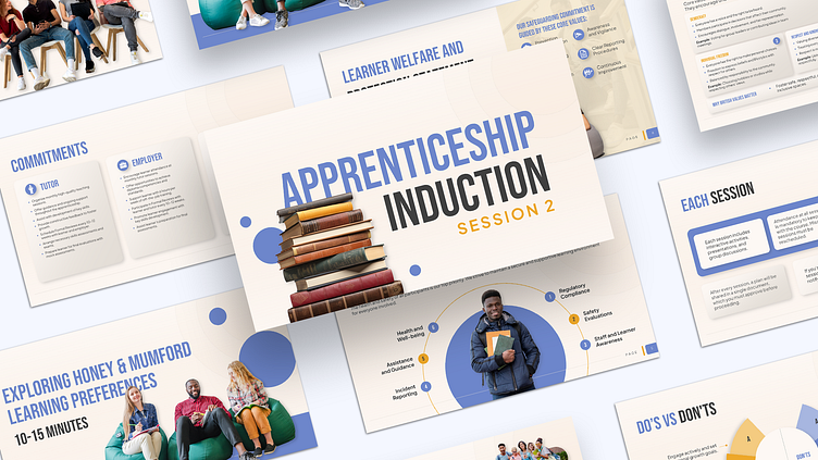 Course - PowerPoint Slides by Patricia Gil on Dribbble