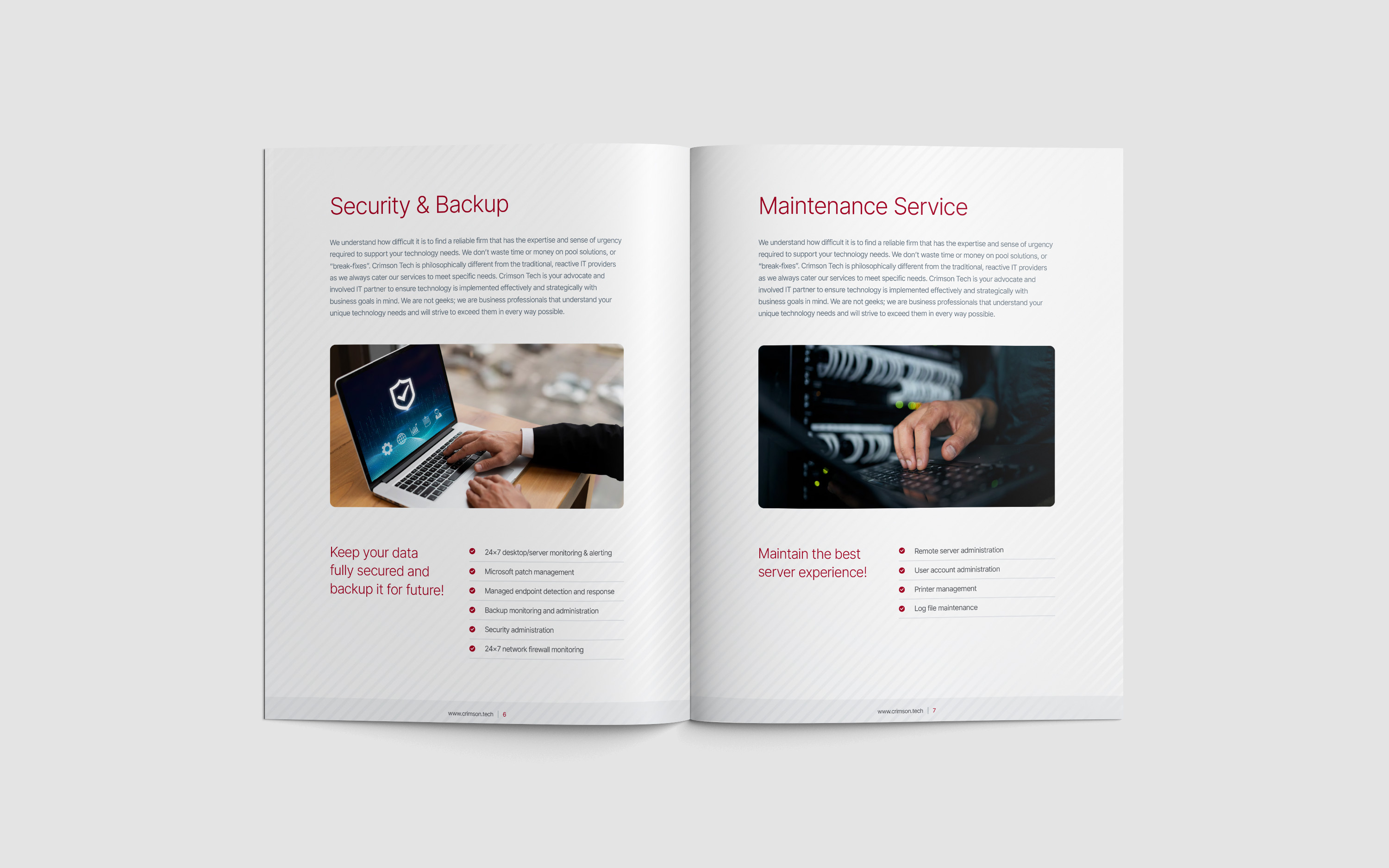 Technology Brochure Design | Adobe InDesign by Akil Mazumder on Dribbble