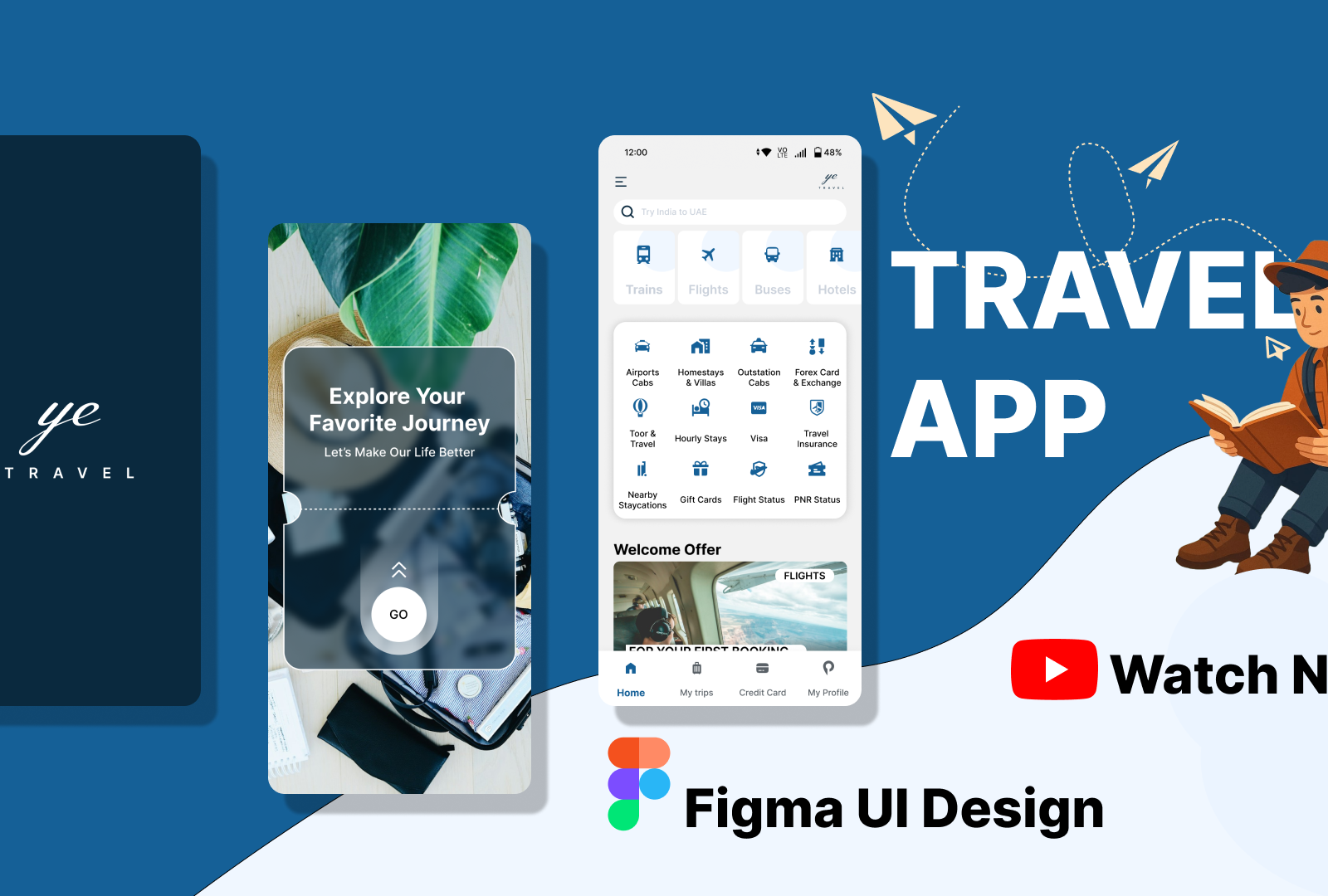 How I Designed a Pro-Level Travel App UI in Figma by Suryakanta prusty (Jagan) on Dribbble