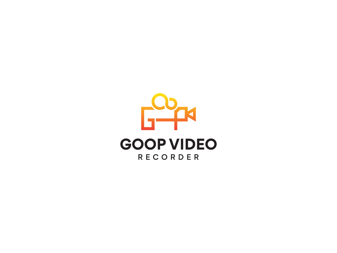Video Recorder Logo, Camera, Film, Media Brand Identity by Drastic Logo ...