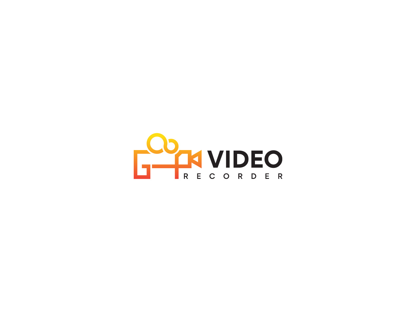 Video Recorder Logo, Camera, Film, Media Brand Identity by Drastic Logo ...