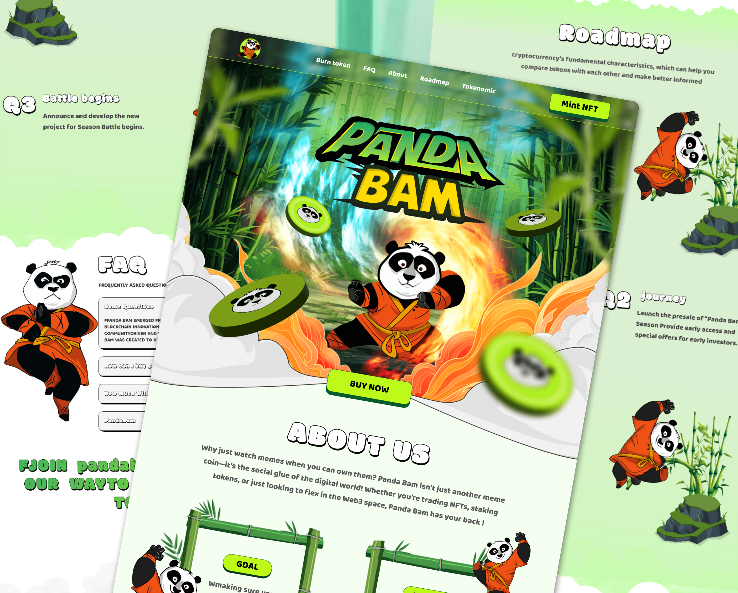 Panda Coin HTML & Tailwind CSS Website Template by Arafat UIX on Dribbble