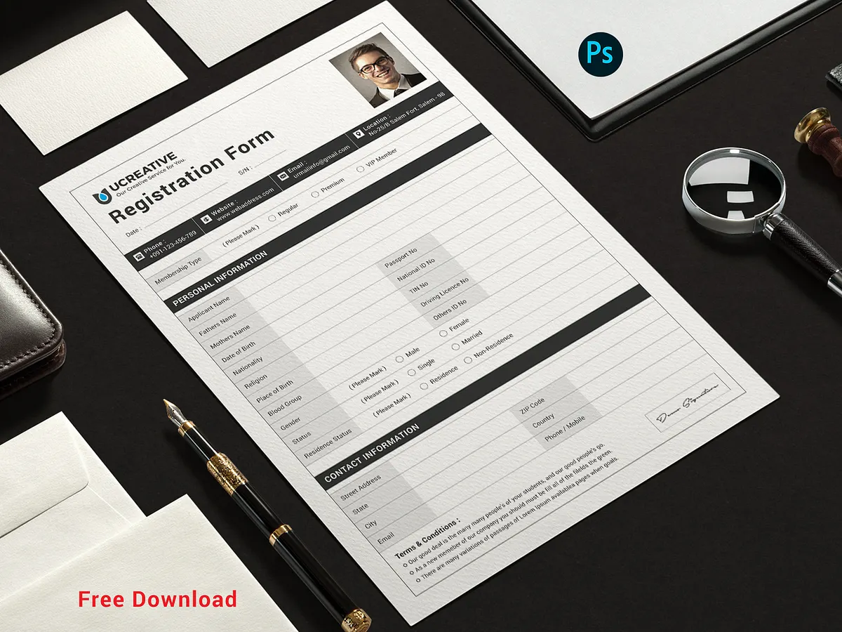 Browse thousands of Registration Form Design Templates In Figma images ...