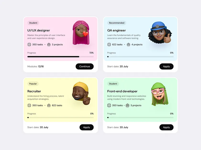 Browse thousands of UI Card images for design inspiration | Dribbble