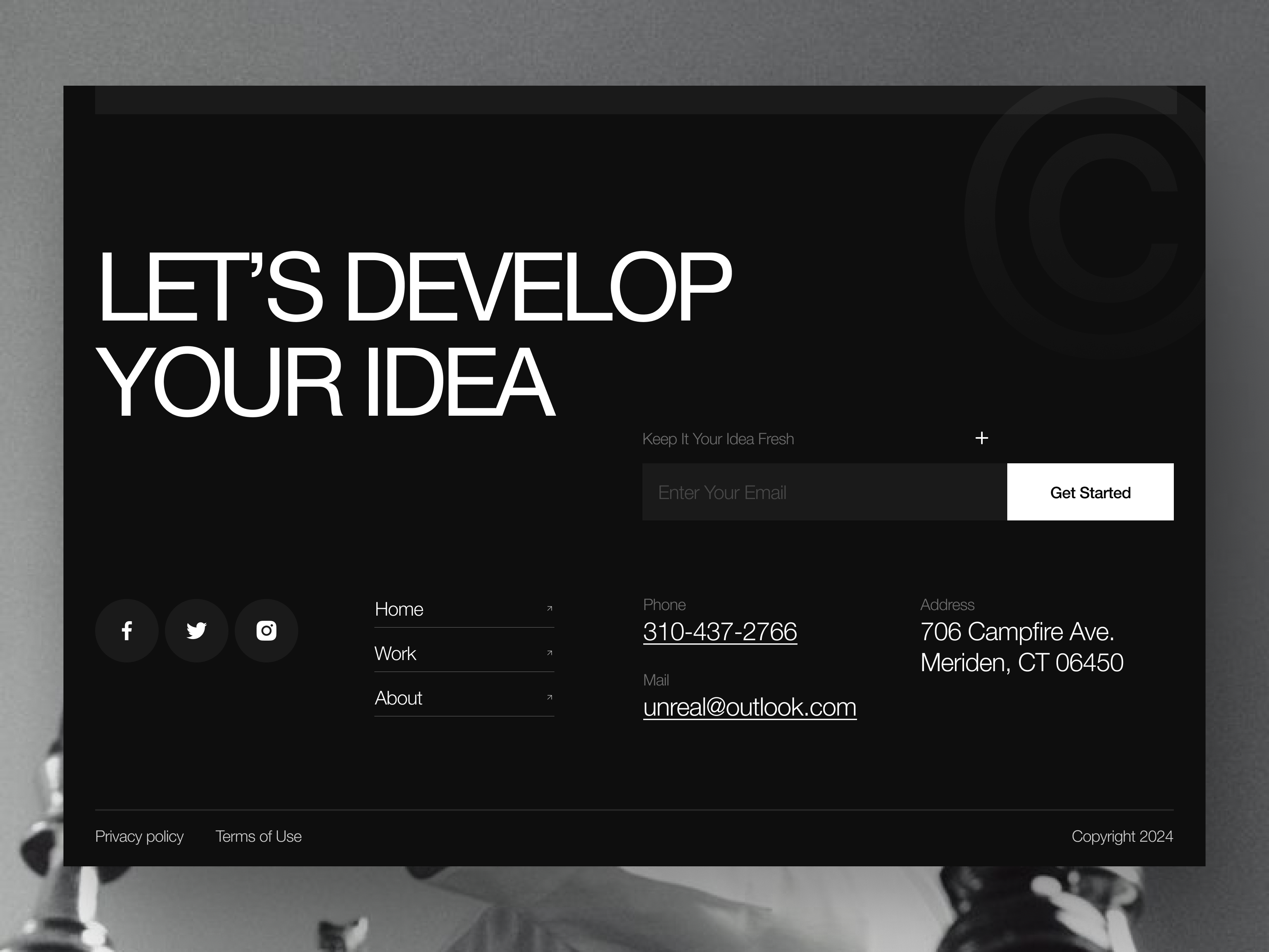 Personal Portfolio Website Animation by Plainthing UI for Plainthing ...
