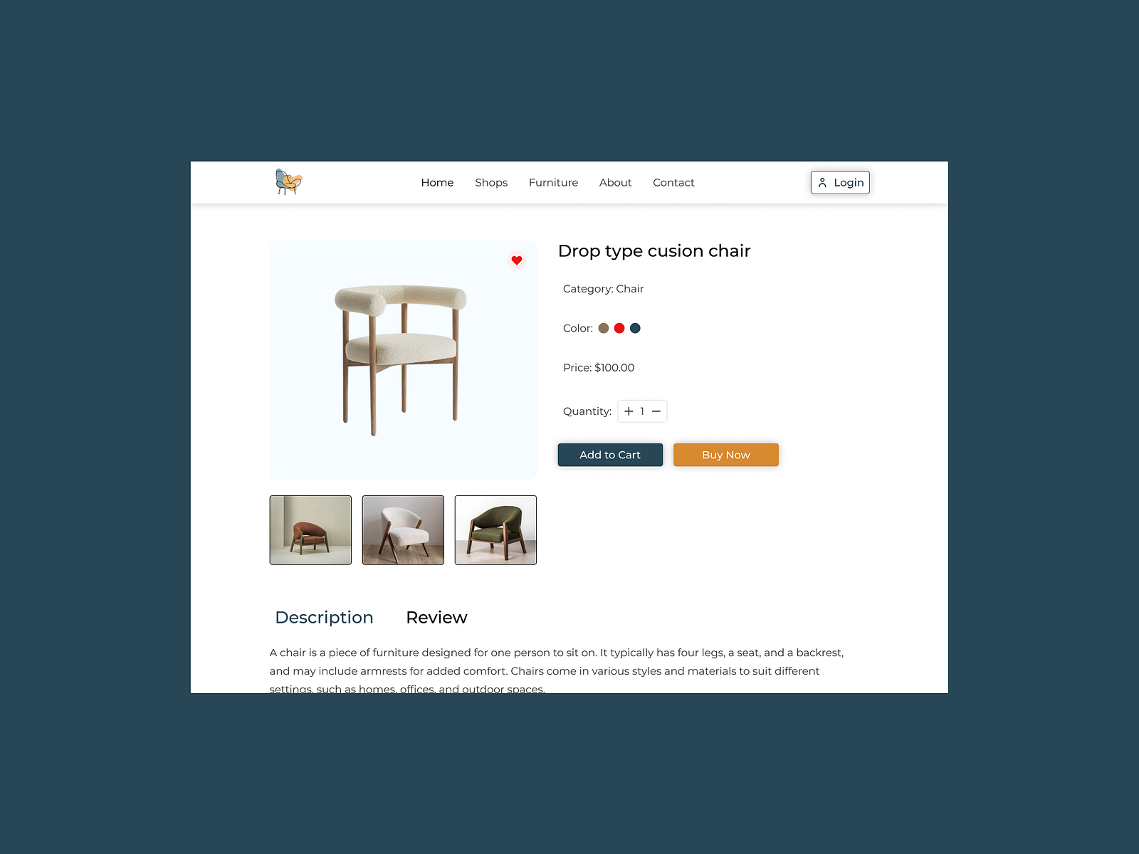 Single Product template by Rumi Aktar on Dribbble