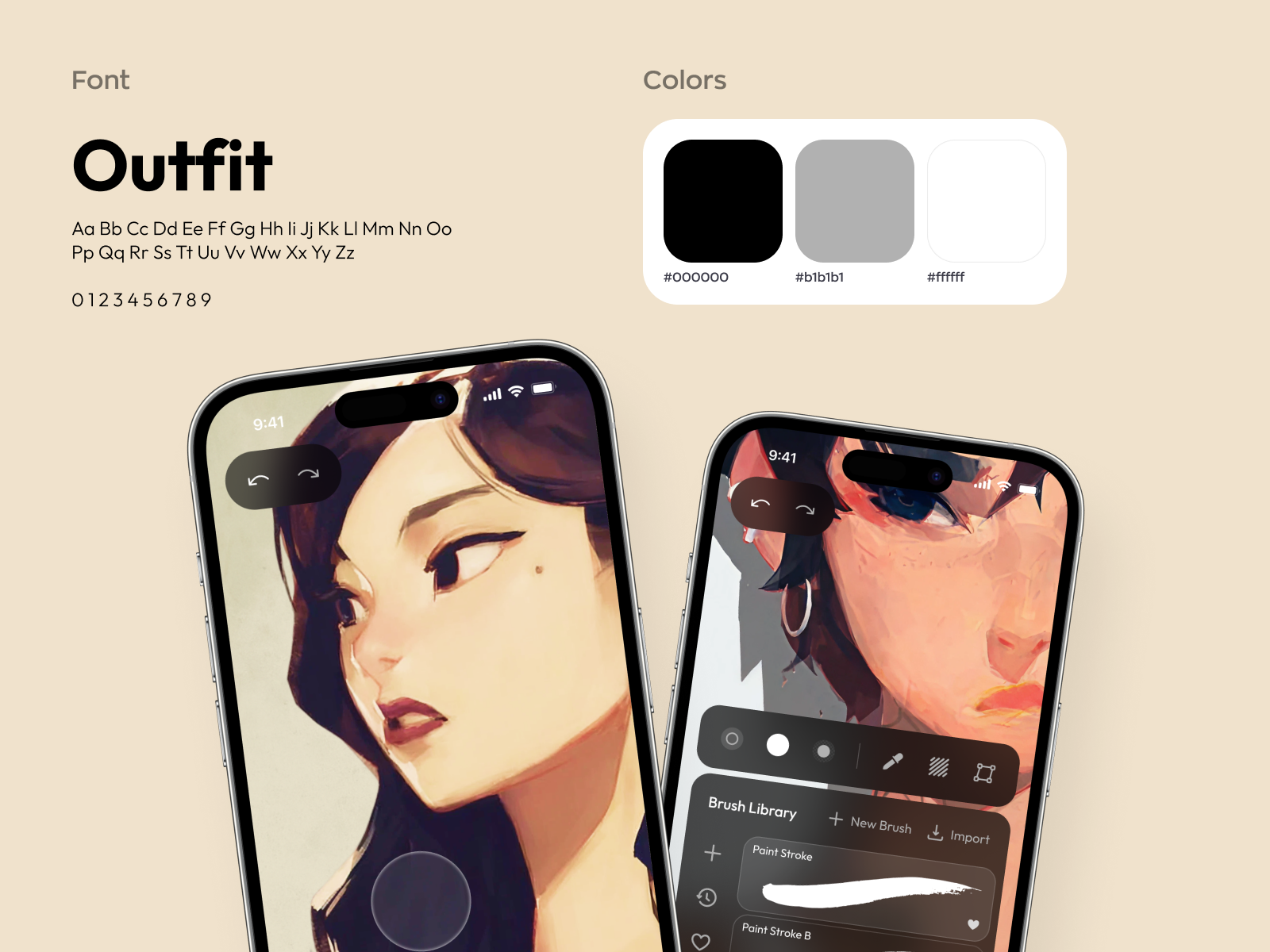 Digital Art Sketchbook Mobile App Design by Ronas IT | UI/UX Team on ...