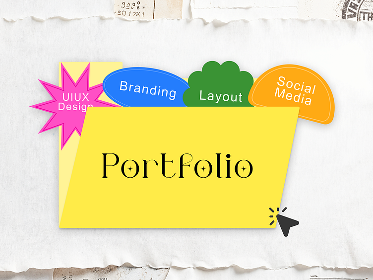 Portfolio Snapshot – UI/UX, Branding & More! by HARIDHARSHINI R on Dribbble