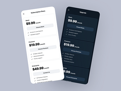 Browse thousands of Plan Card images for design inspiration | Dribbble