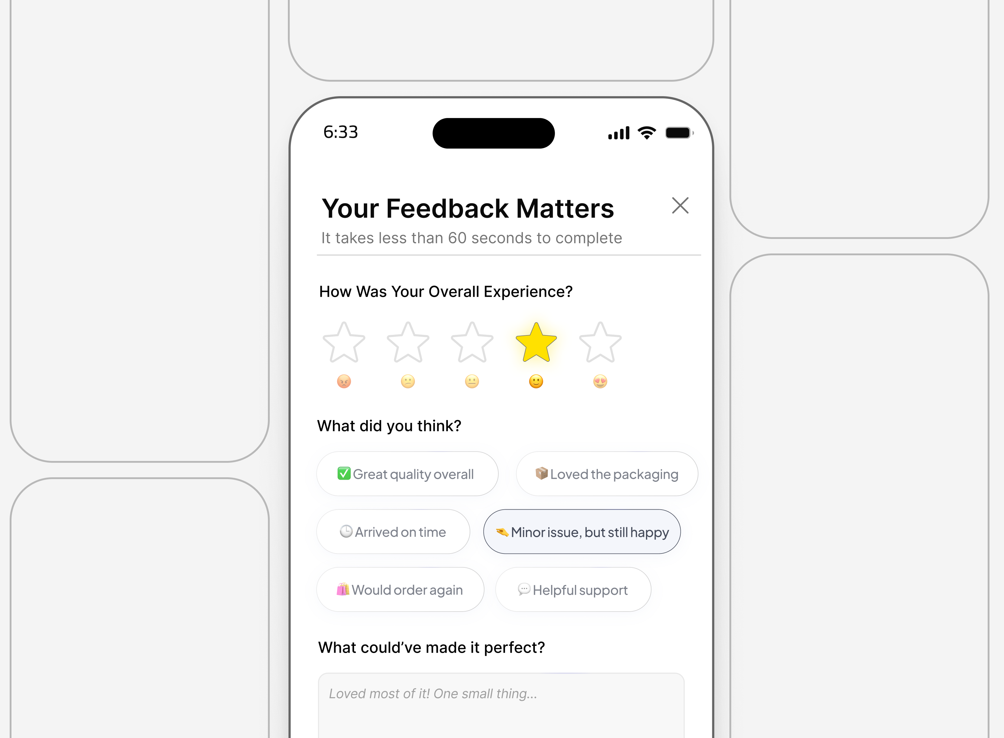 Browse thousands of Feedback Screen images for design inspiration ...