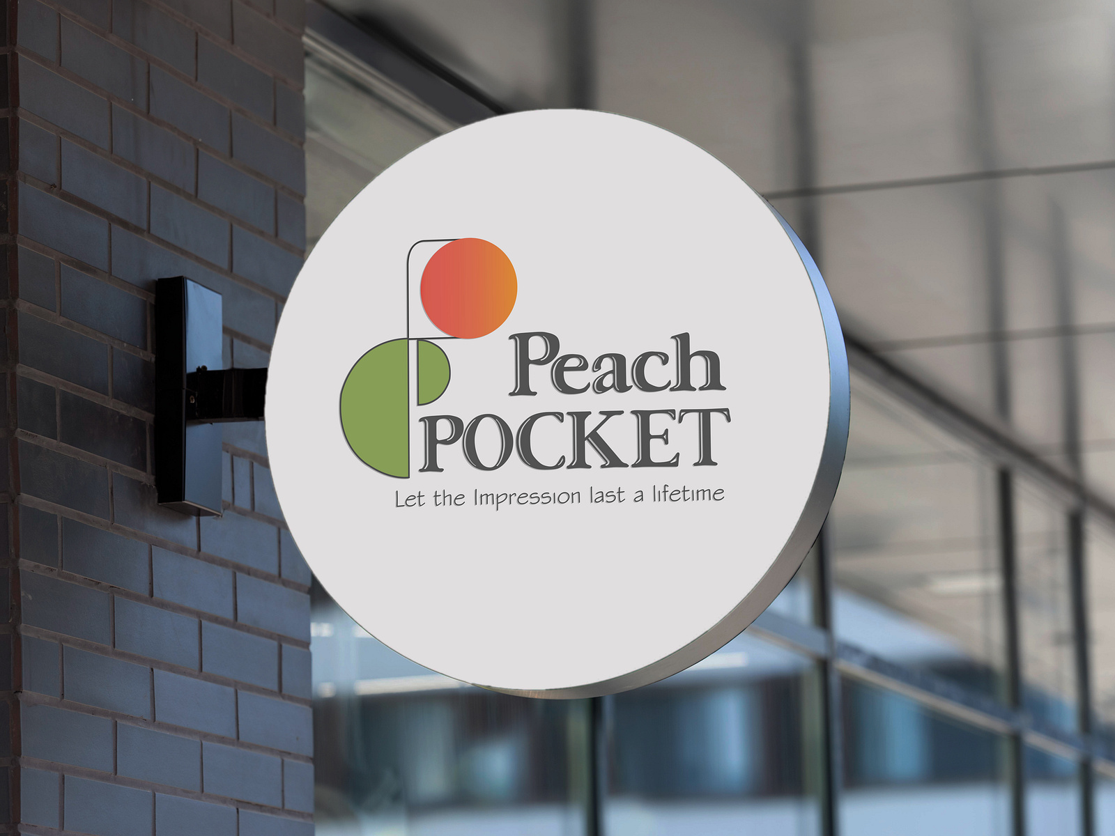 Branding Design- Peach Pockets by Palak Purswani on Dribbble