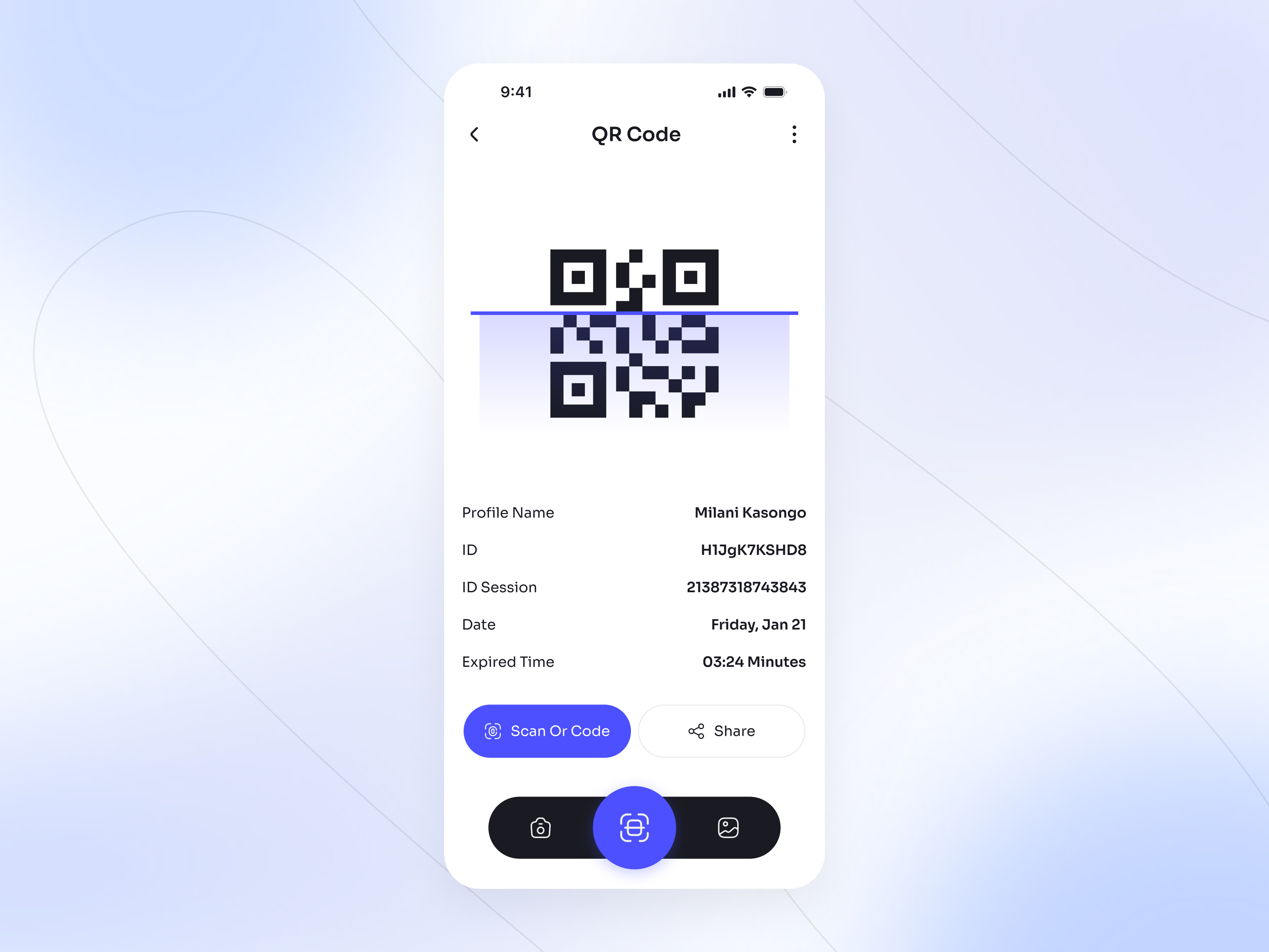 Scan App Design by F.I Suhan - UI UX & Web Designer on Dribbble