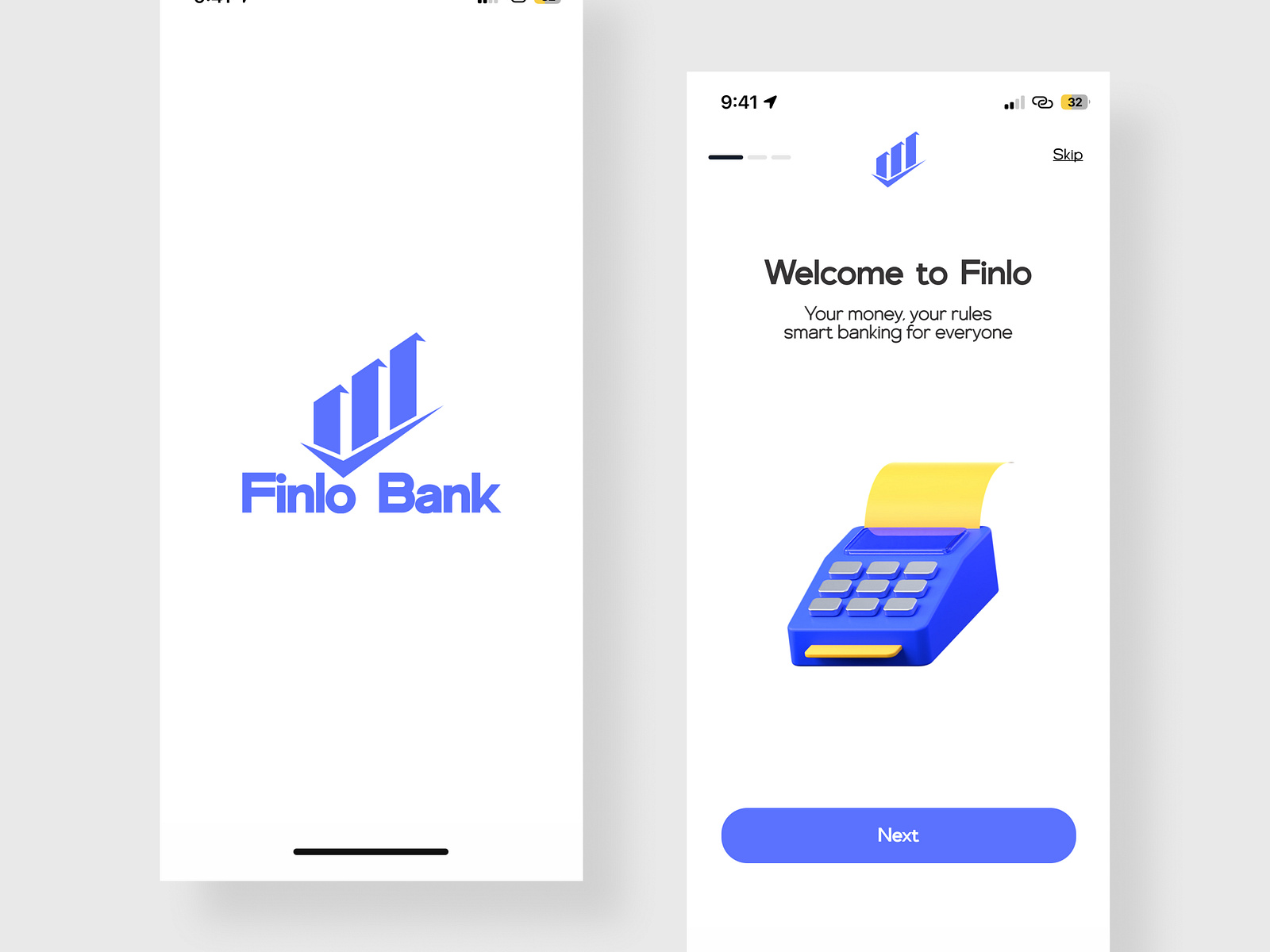 Fintech Mobile App UI Design | Finlo Bank by Adebayo Oritunmise on Dribbble