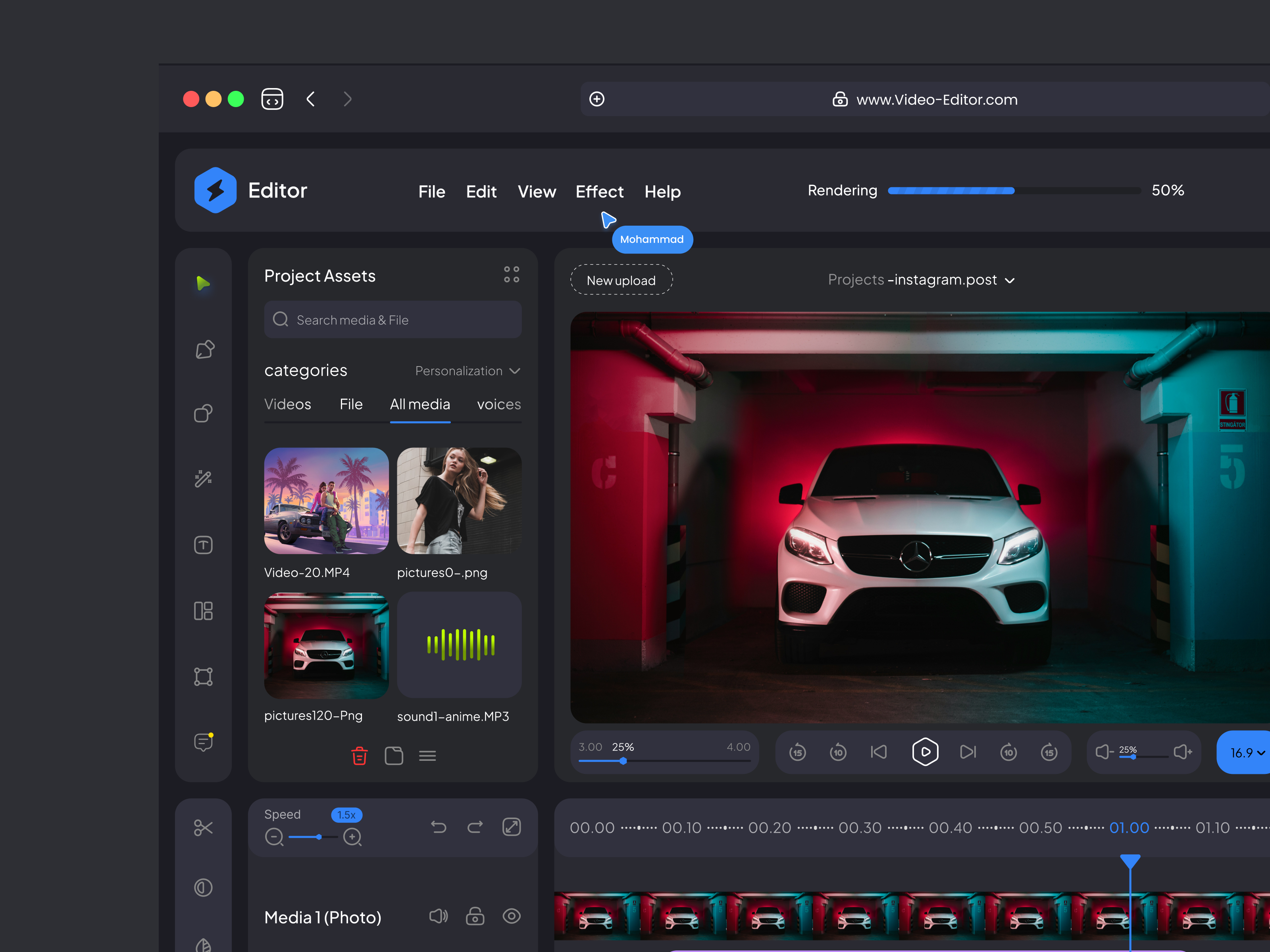 Smart Cut, Sharp Control — AI-Powered Video Editor UI by Mohammad ...