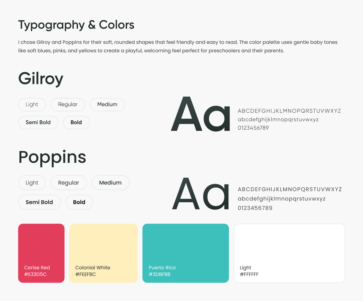 Toddler Preschool Landing Page – UI/UX for Early Education Sites by ...