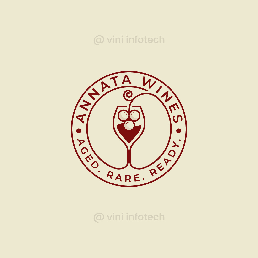 Annata Wines Logo by Vini Infotech on Dribbble