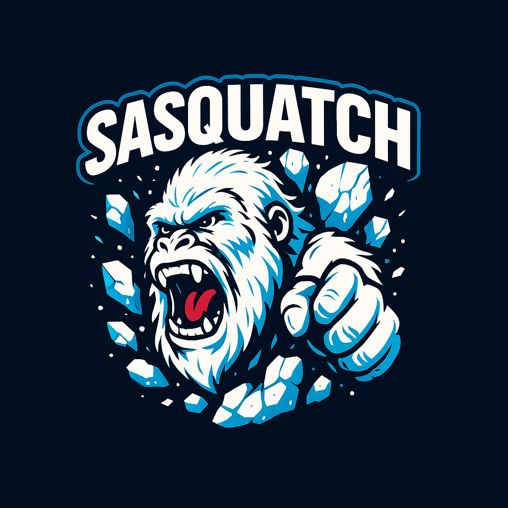 Sasquatch Logo by Lucas Matos on Dribbble