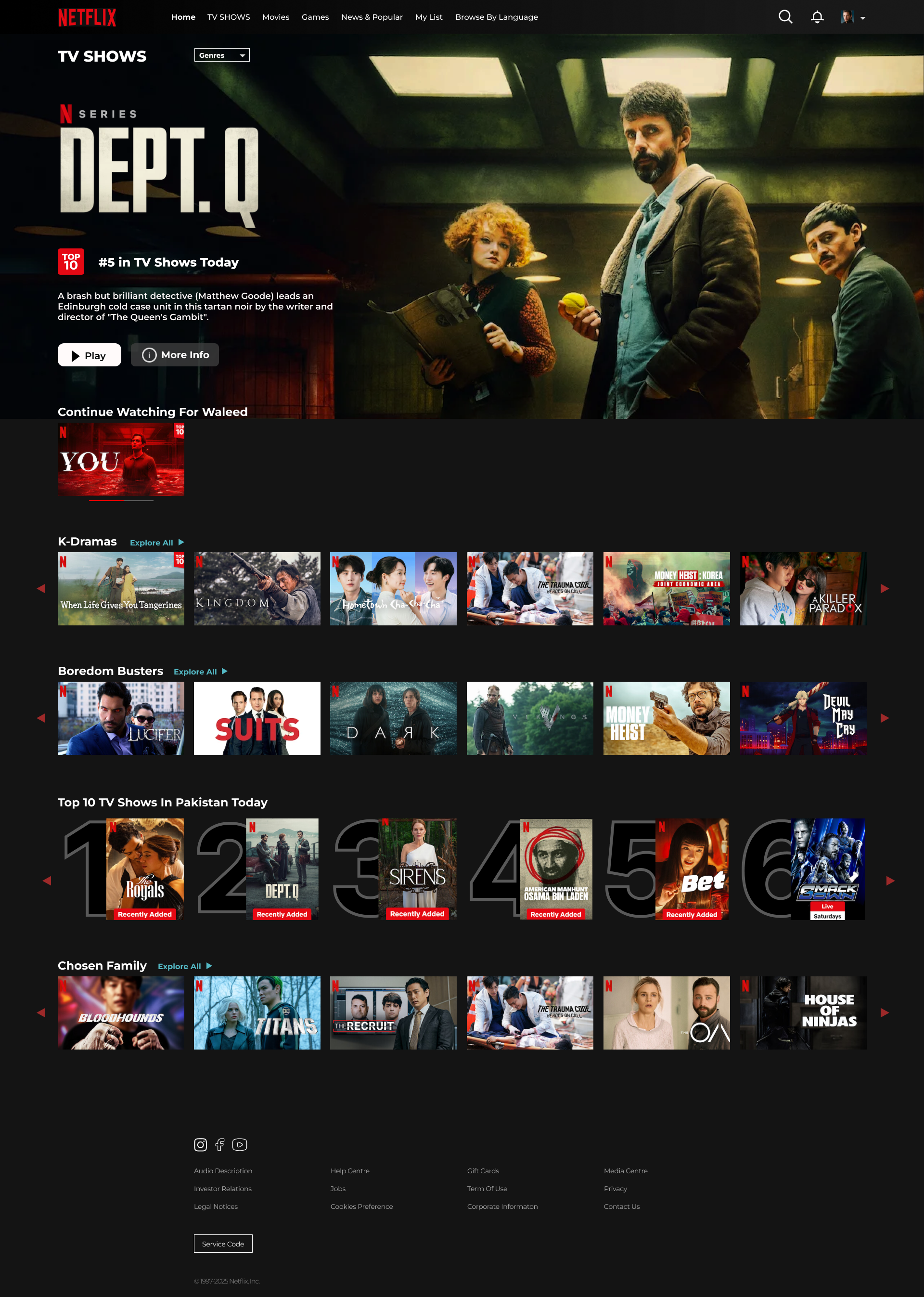 Browse thousands of Netflix UI images for design inspiration | Dribbble