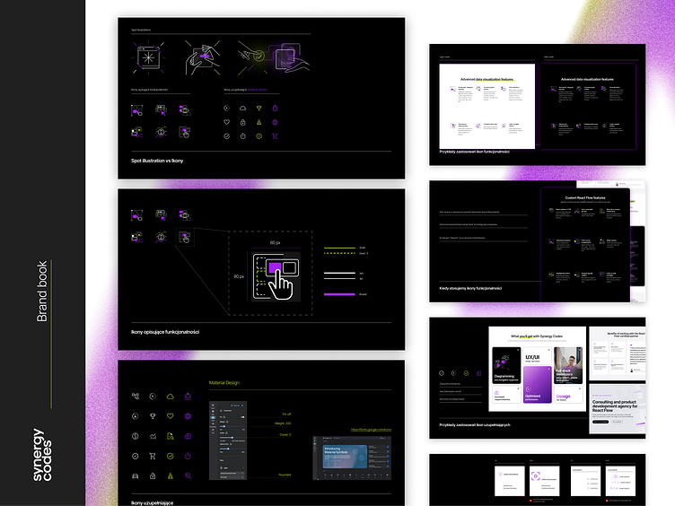 Brand Book – Icon System & Usage Guidelines by Ewelina Surlej for ...