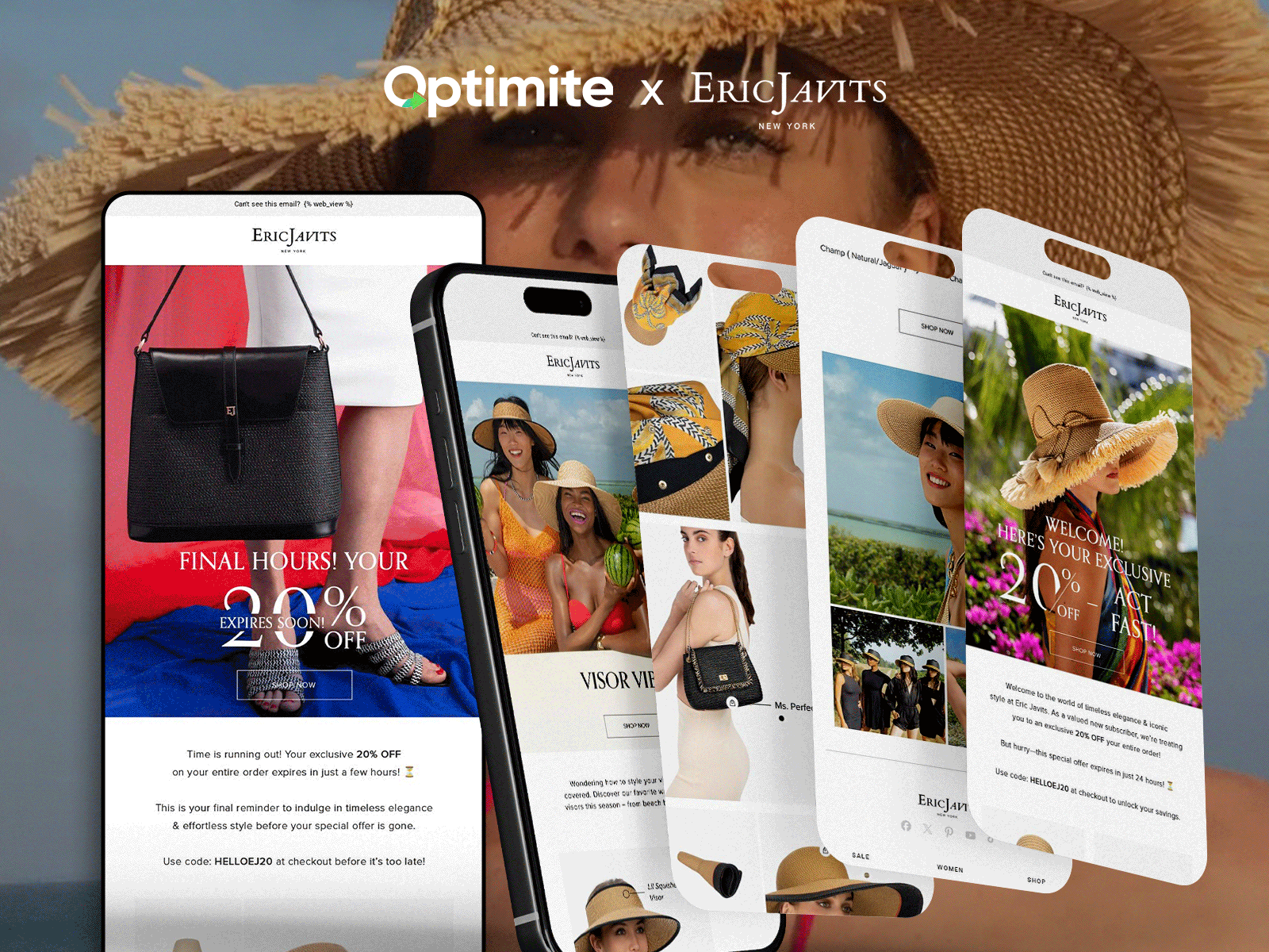 Elegance Delivered | Beautiful Email Designs by Sushant Yadav for Optimite on Dribbble