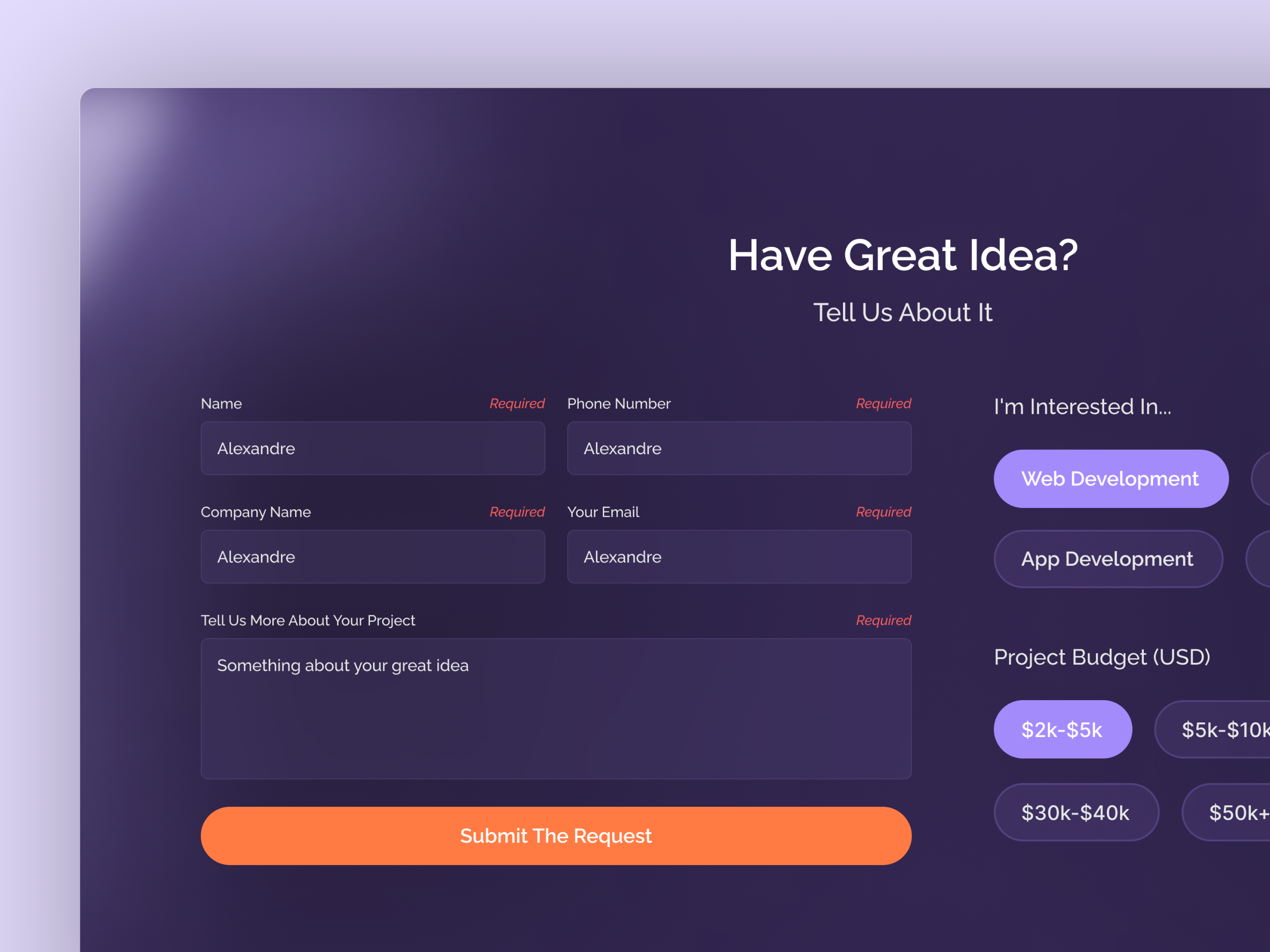 Inquiry Form designs, themes, templates and downloadable graphic ...
