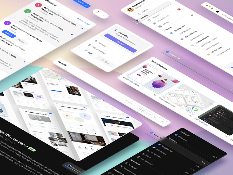 Ui Design Tutorials - Isometric Showcase By Vinh Quang Ta On Dribbble