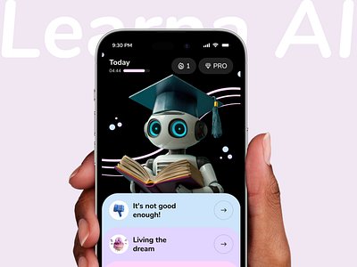 Learna AI Mobile App Design by Sk Nahid Hasan on Dribbble