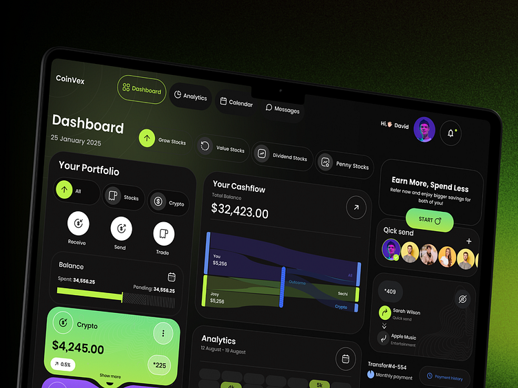 professional Project management dashboard web ui design by Roohi Koohi ...