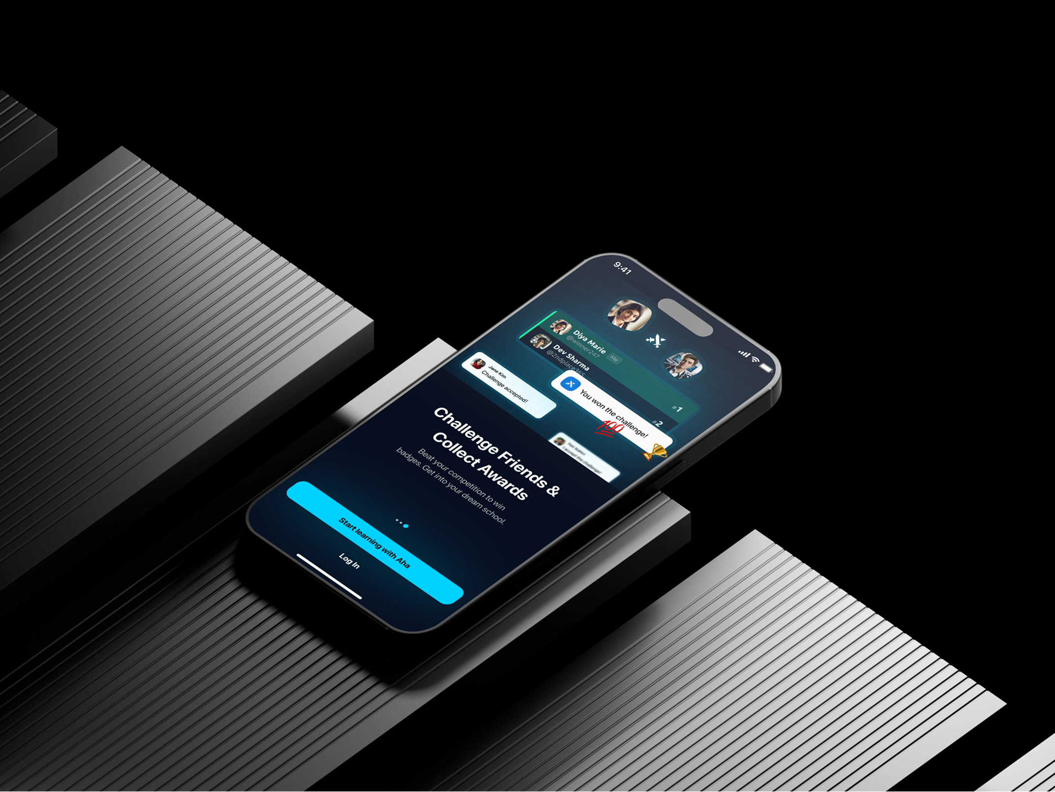 Exam Preparation Mobile App: Login Page Animation by Fafa Fawwazadi on ...