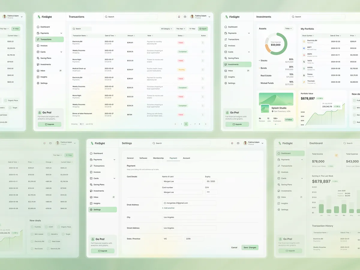 Browse thousands of Settings Page UI Design images for design ...
