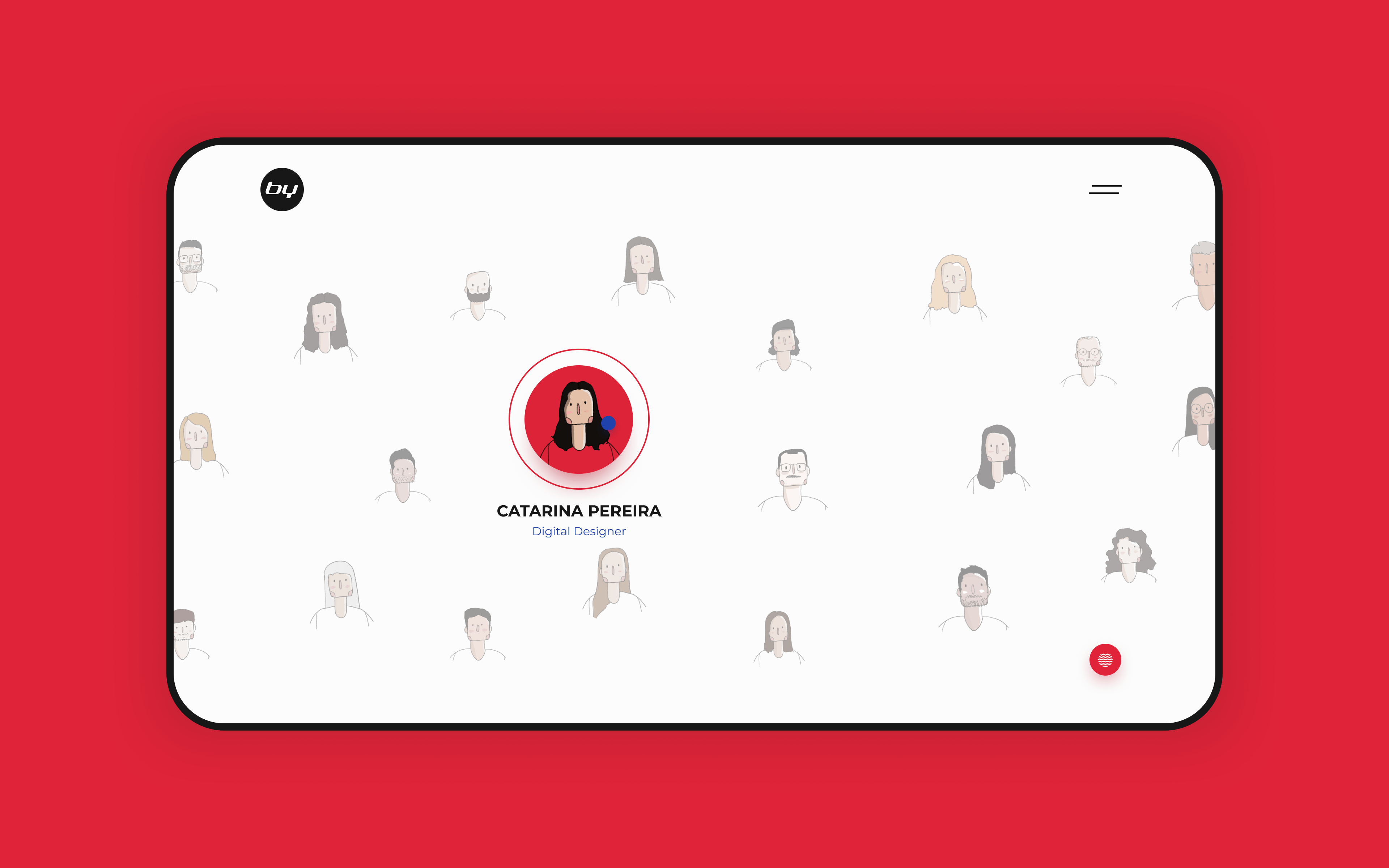 Microsite | By Message by Susana Martins on Dribbble