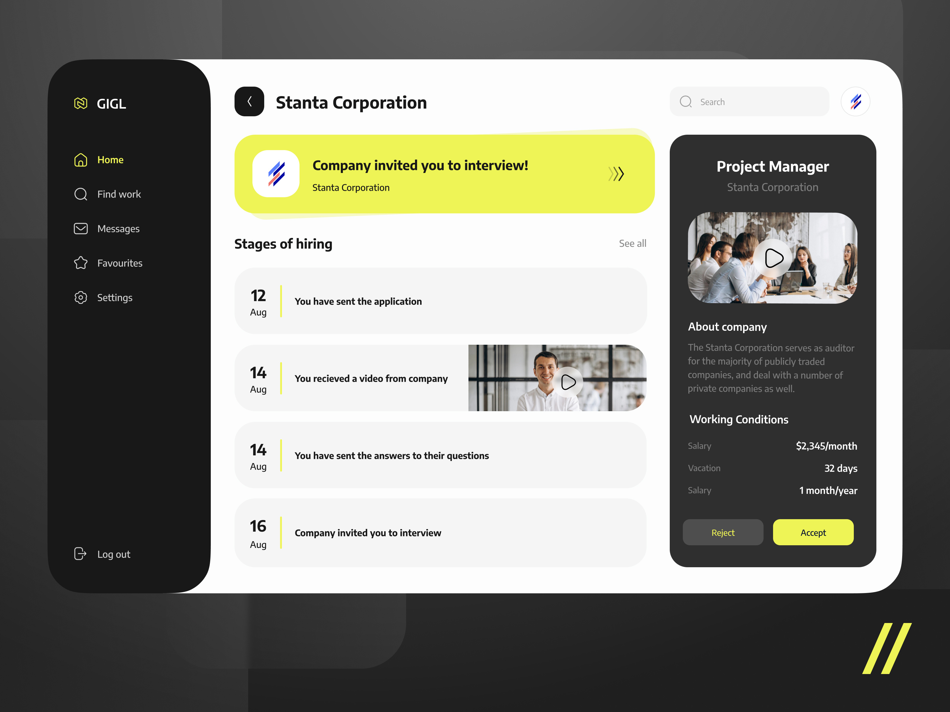 Recruitment Web App by Purrweb UI/UX Agency on Dribbble