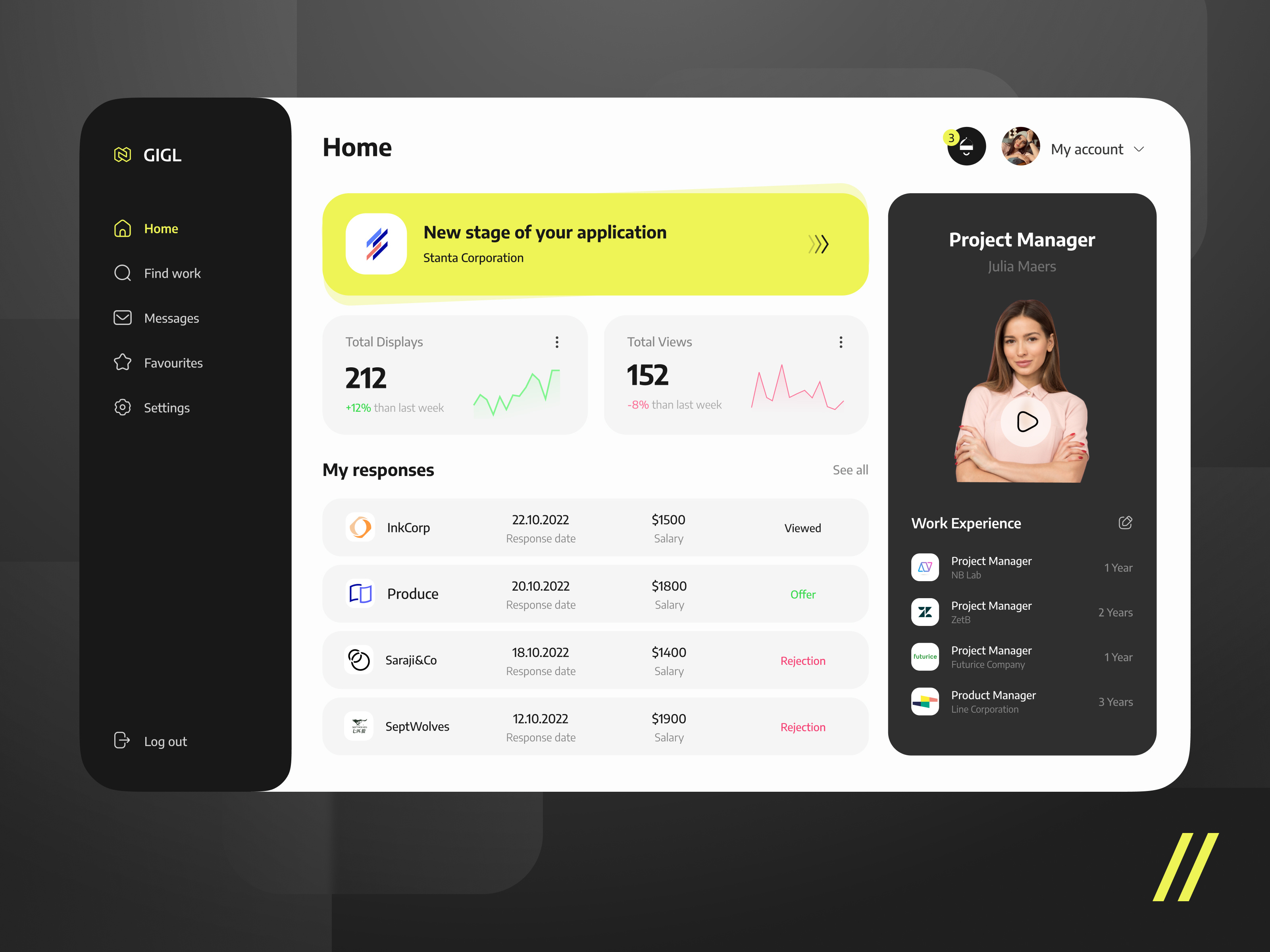 Recruitment Web App by Purrweb UI/UX Agency on Dribbble